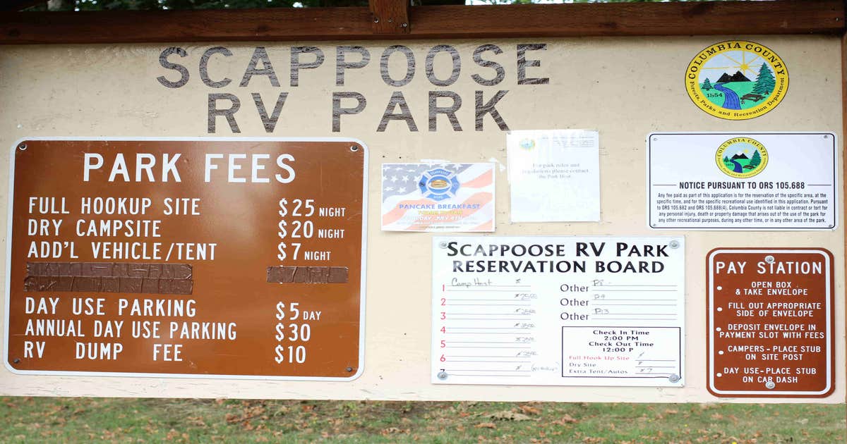 Scappoose Bay Marine Park Camping | Warren, Oregon