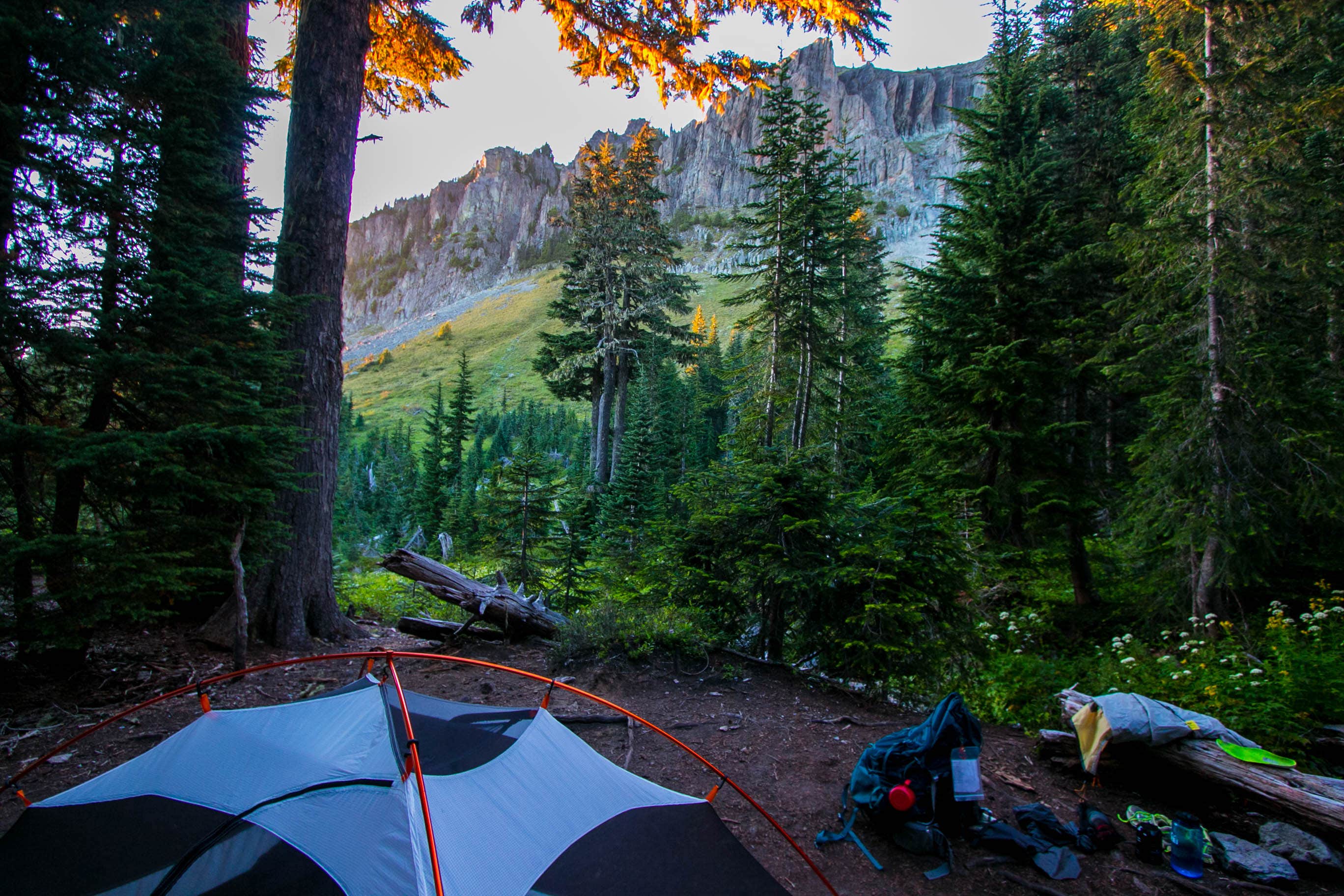 Yellowstone Cliffs Camp — Mount Rainier National Park | Mount Rainier ...