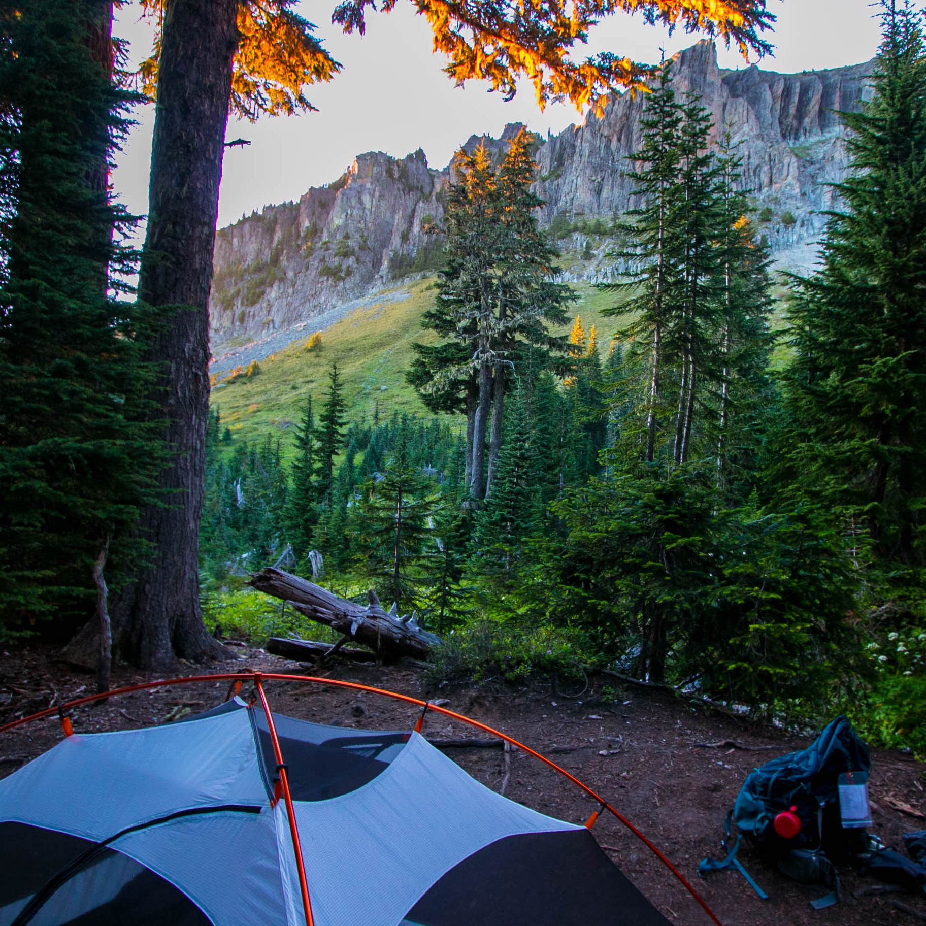 Yellowstone Cliffs Camp — Mount Rainier National Park | Mount Rainier ...