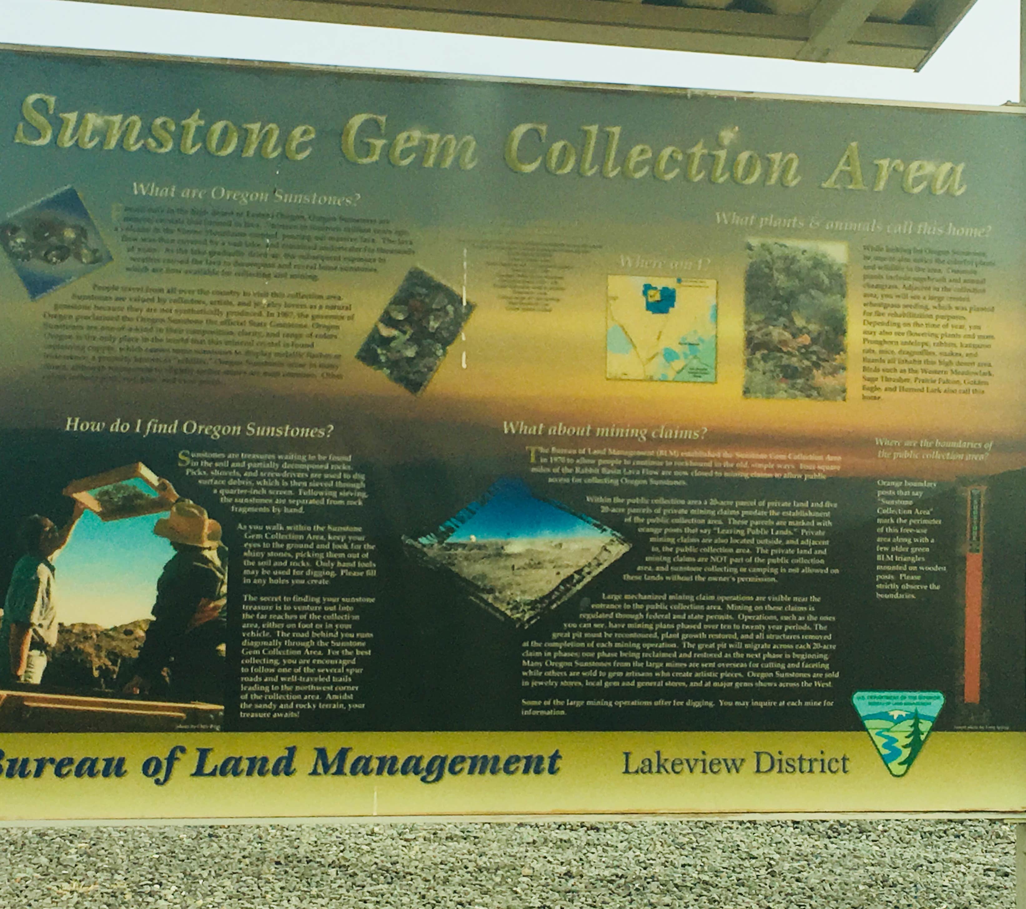 Oregon Sunstone Public Collection Area Camping | Plush, OR