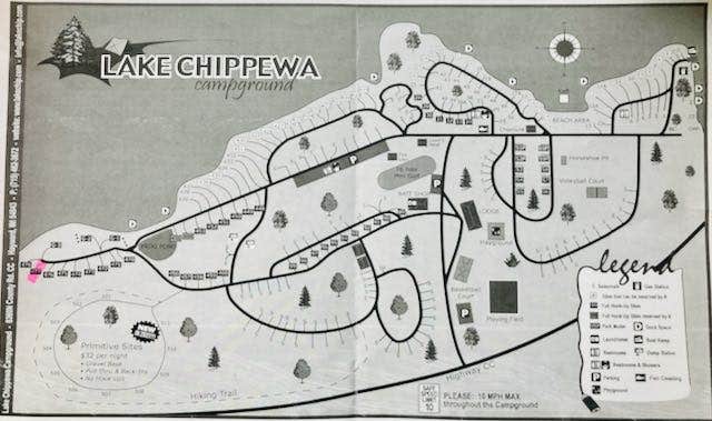 Lake Chippewa Campground | Winter, Wisconsin