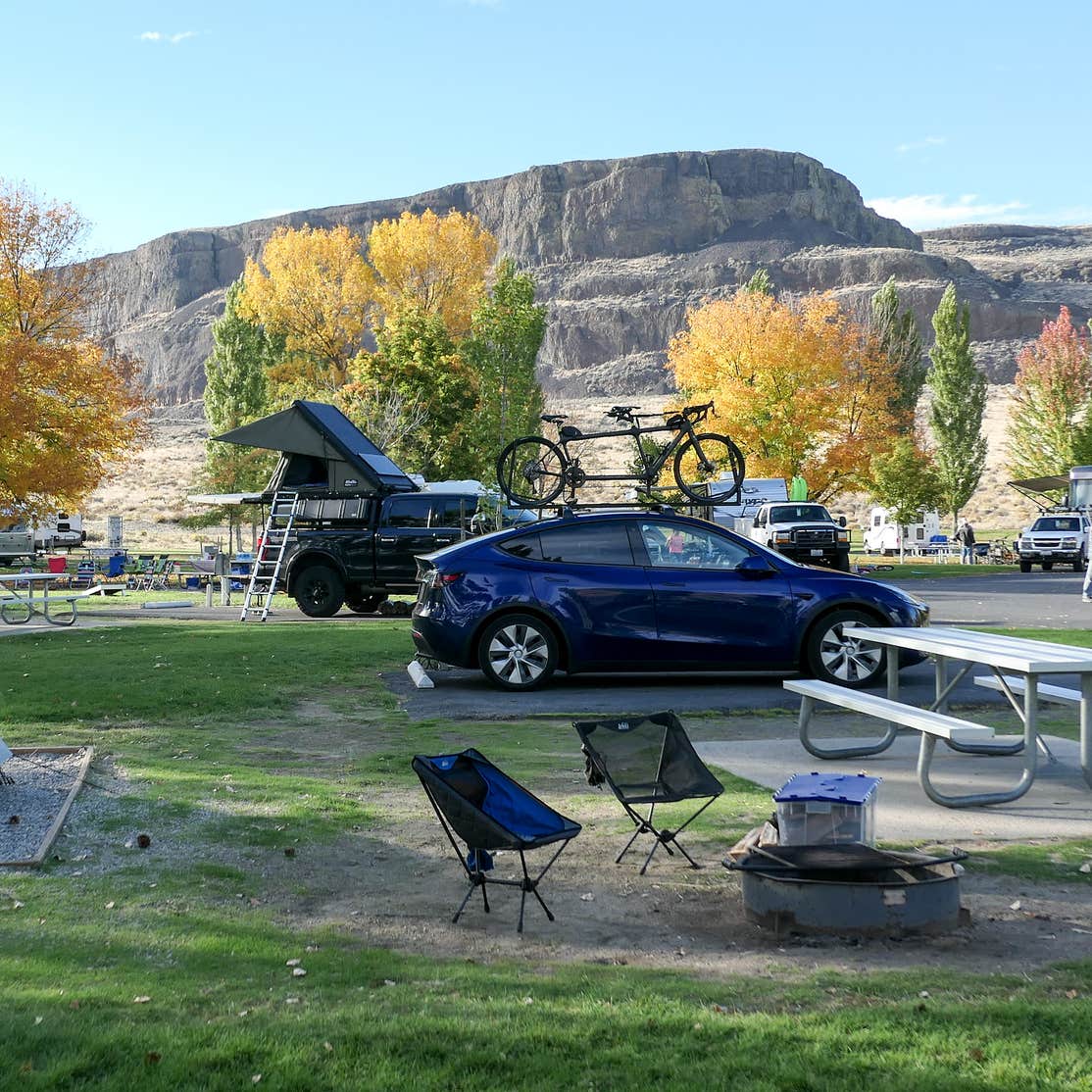 Bay Loop Campground — Steamboat Rock State Park | Electric City, Washington