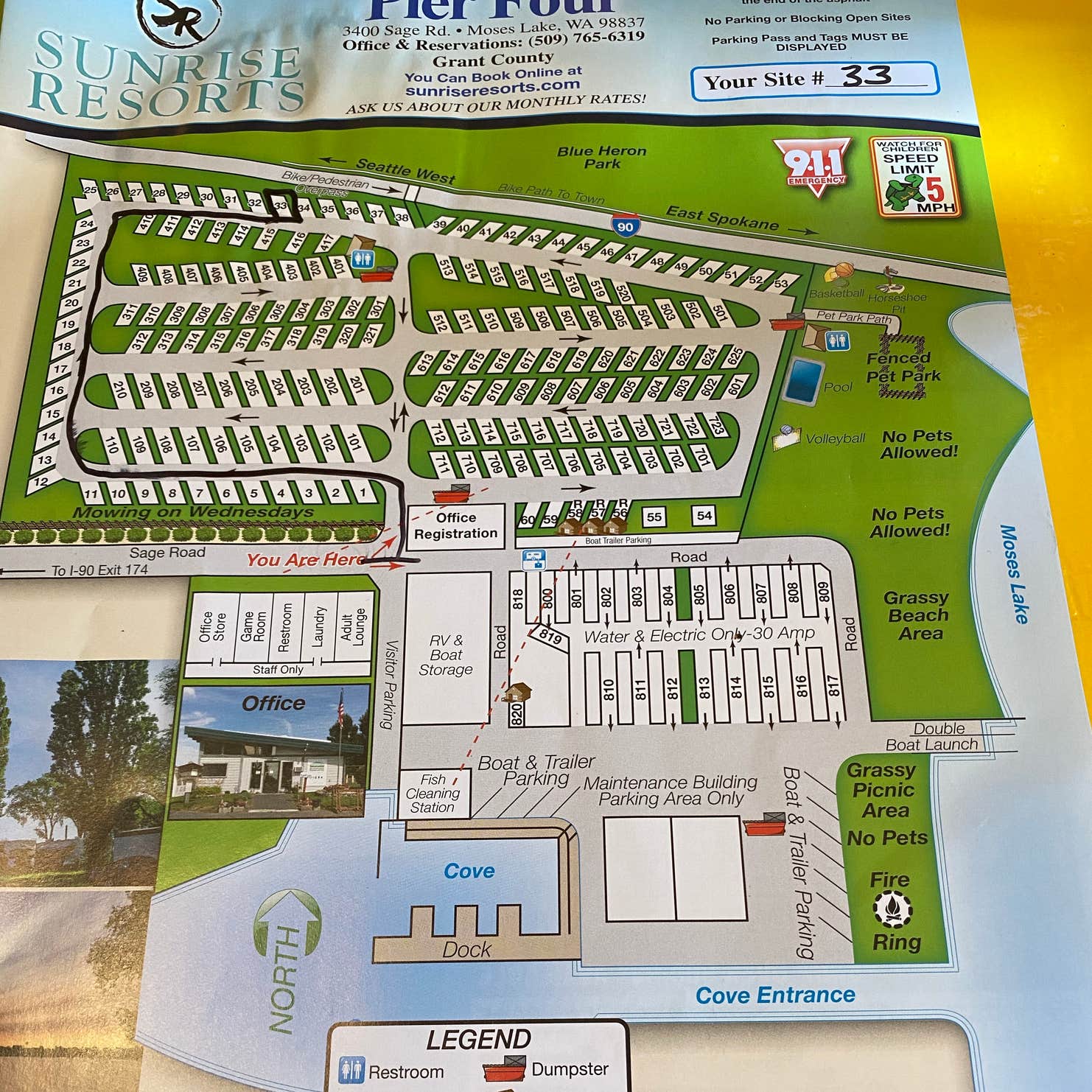 Pier 4 RV Resort | Moses Lake, WA