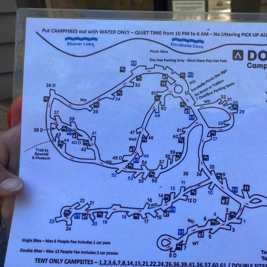 Dorabelle Campground | Shaver Lake, CA