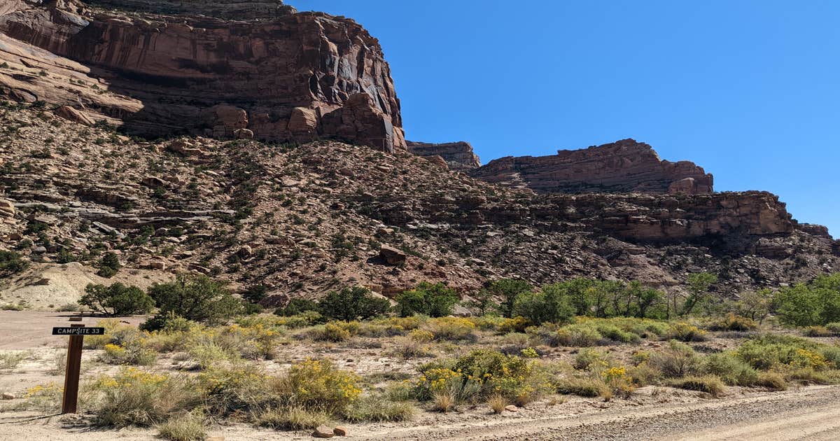 Buckhorn Draw group Campsite #33 | Cleveland, Utah