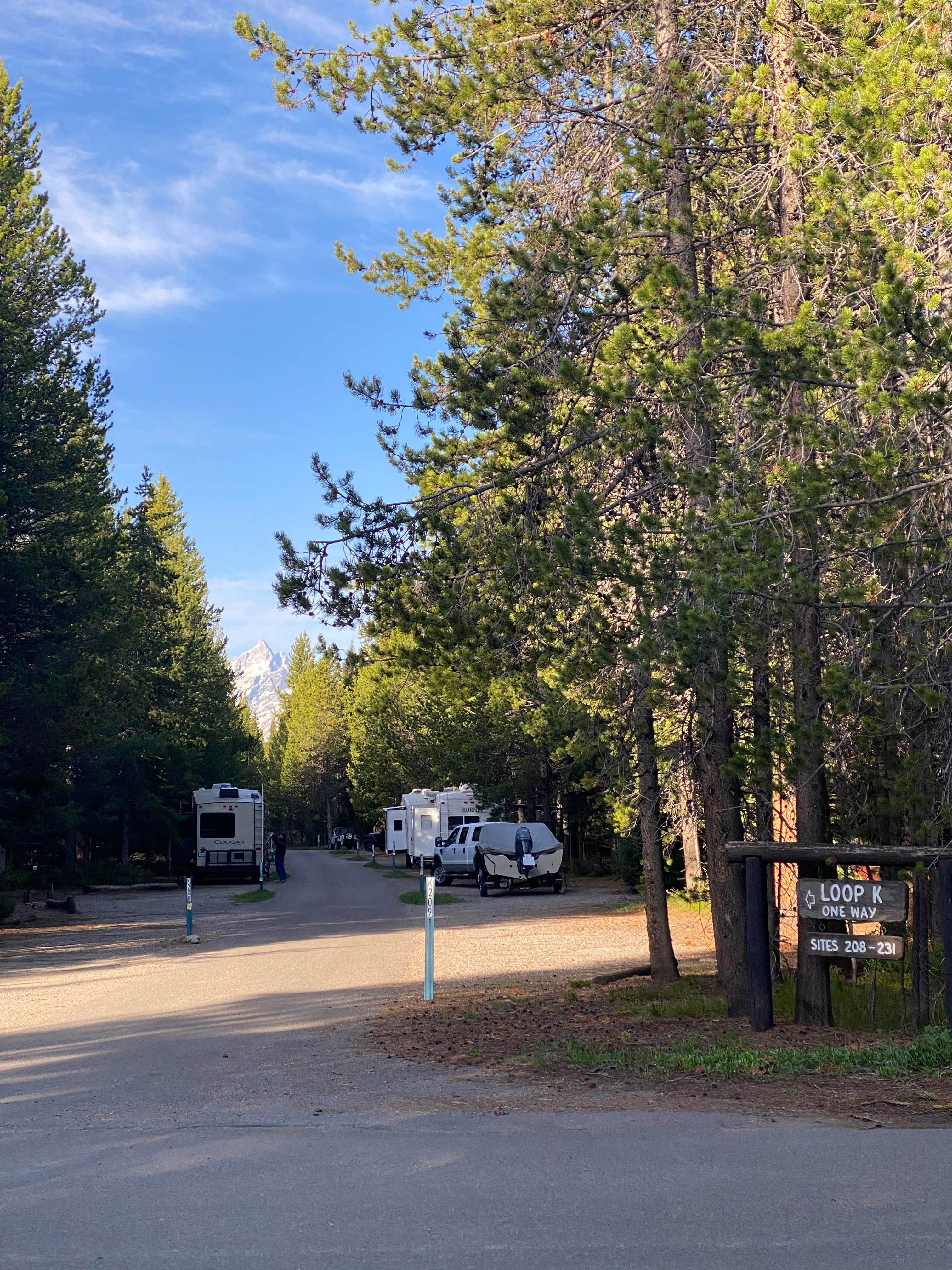 Colter Bay Campground at Colter Bay Village - Grand Teton National Park ...