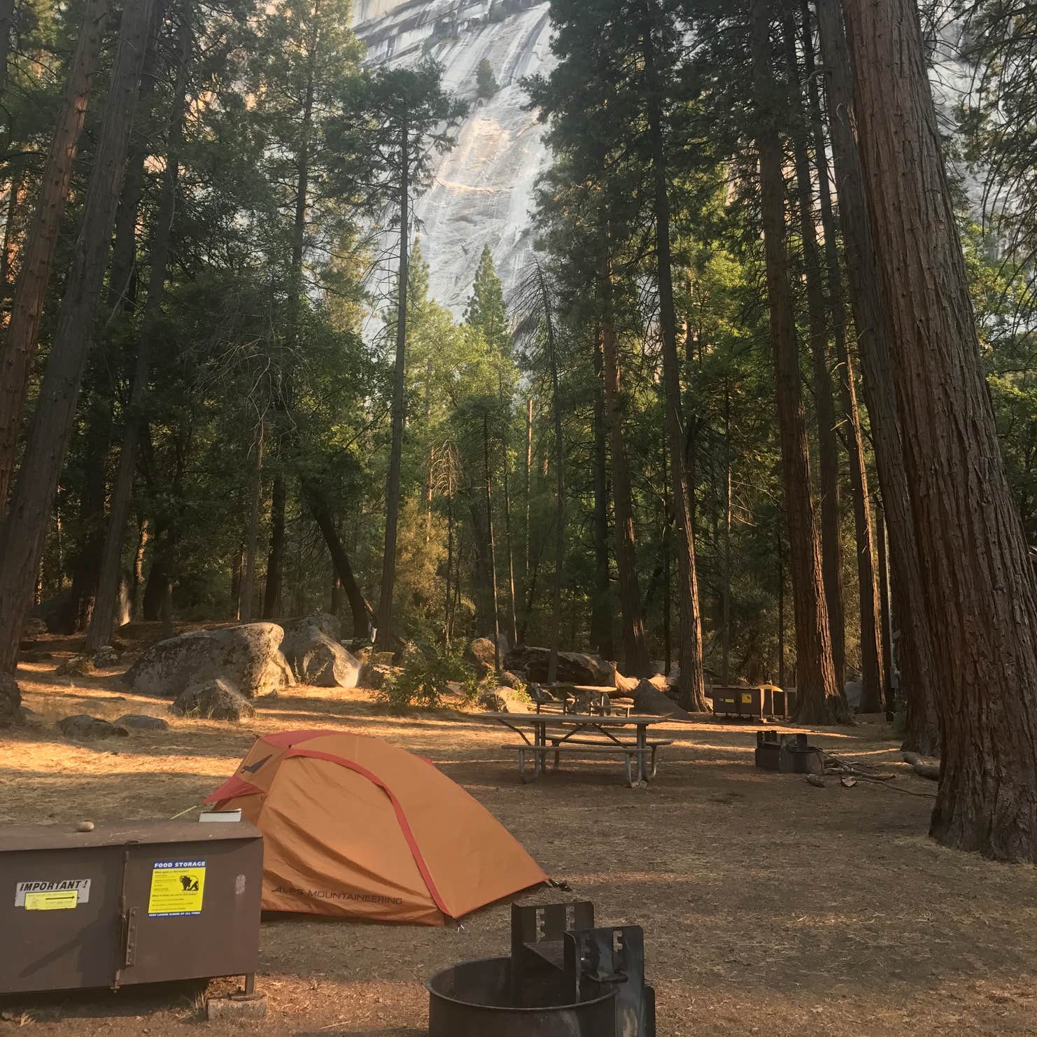 Yosemite Valley Backpacker's Campground — Yosemite National Park ...