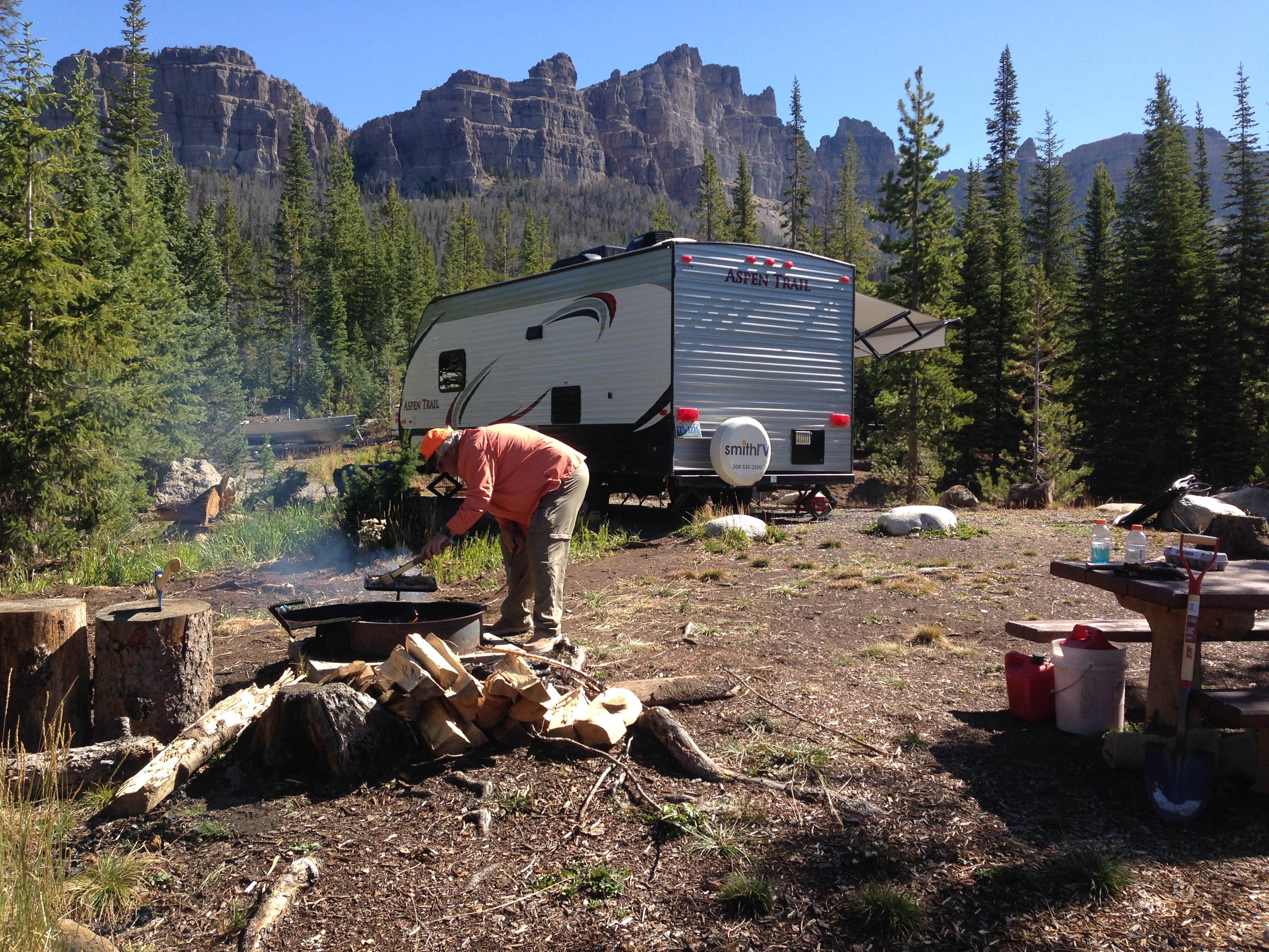 Brooks Lake Campground | Dubois, Wyoming