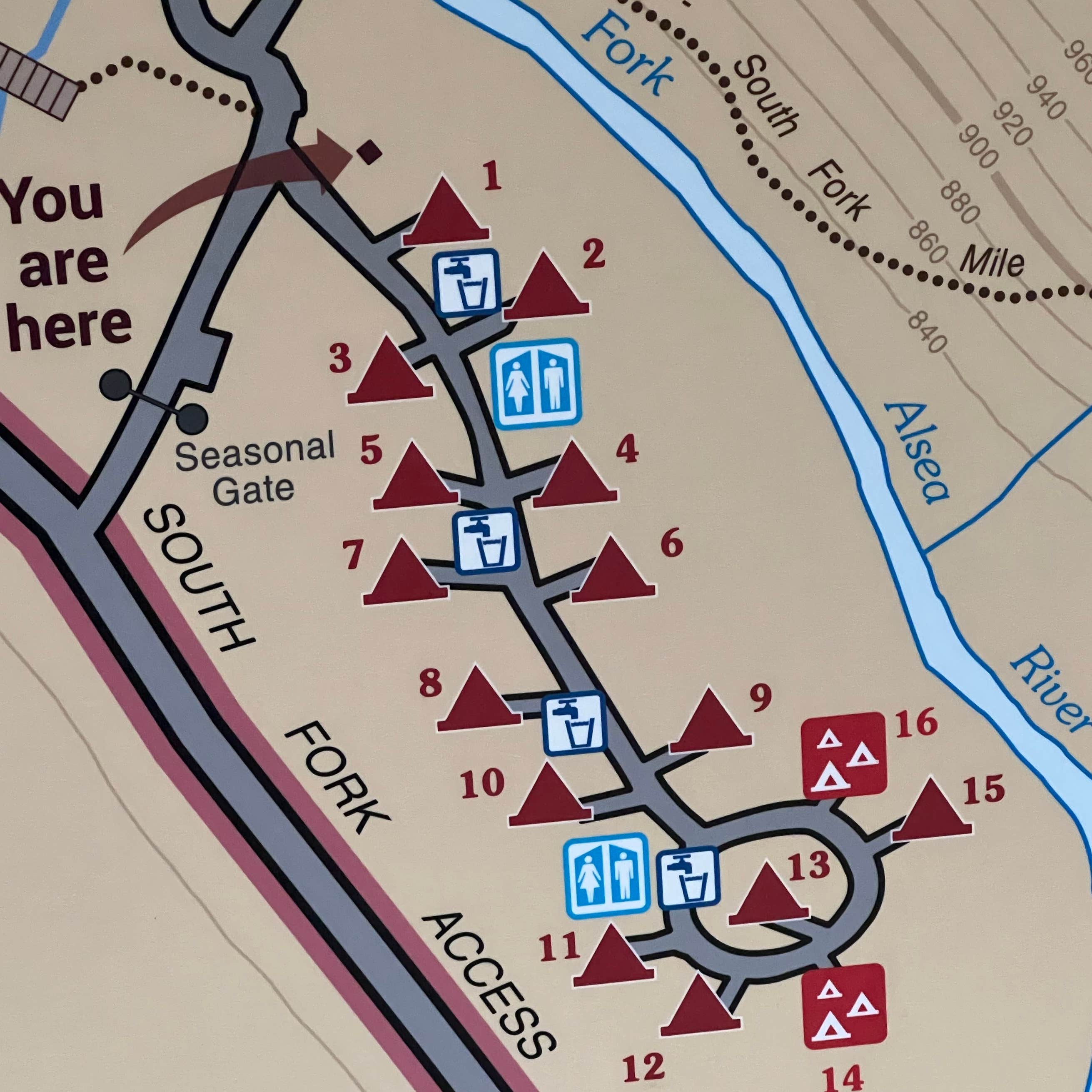 Alsea Falls Recreation Site (campground) | Alsea, Oregon