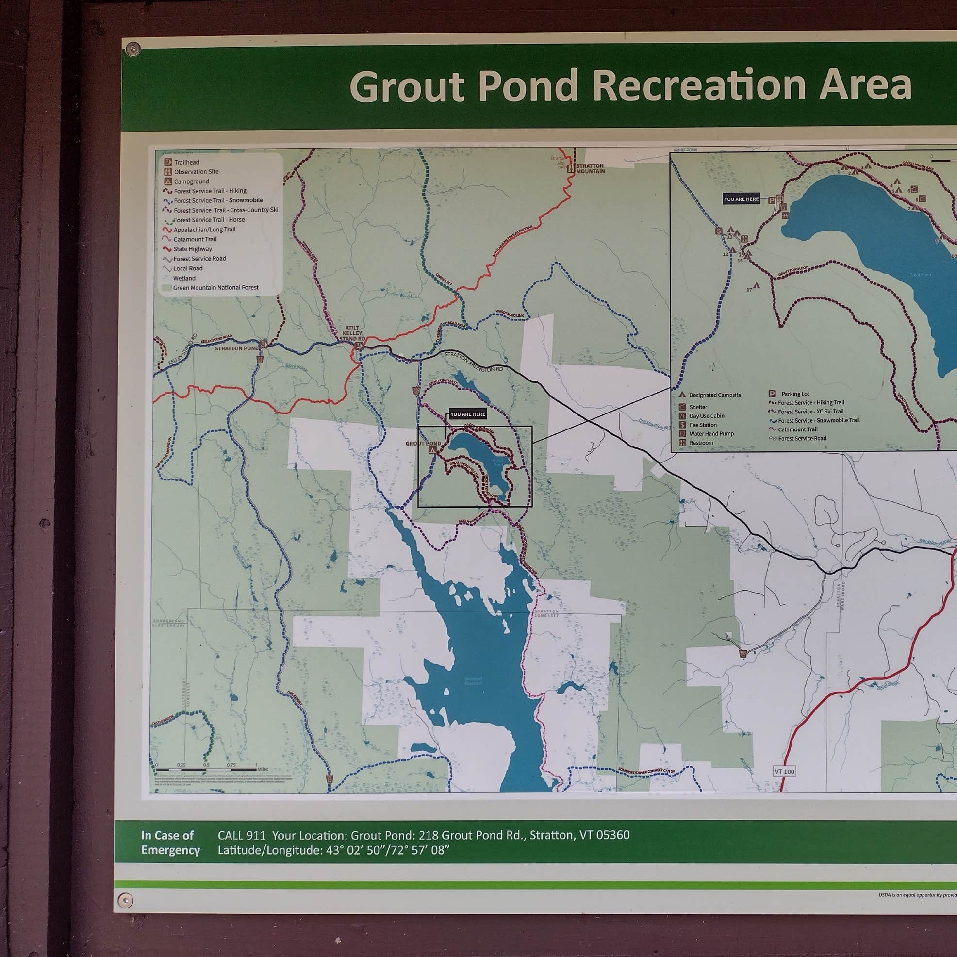 Grout Pond Campground — Green Mountain & Finger Lakes National Forests ...