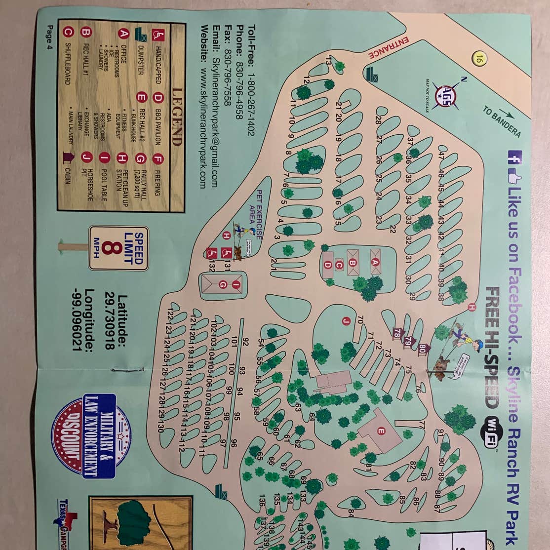 Skyline Ranch RV Park | Bandera, TX