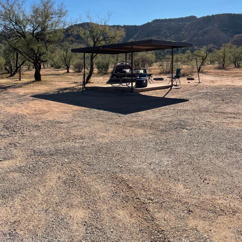 Fortress Cliff Primitive - Palo Duro Camping | The Dyrt