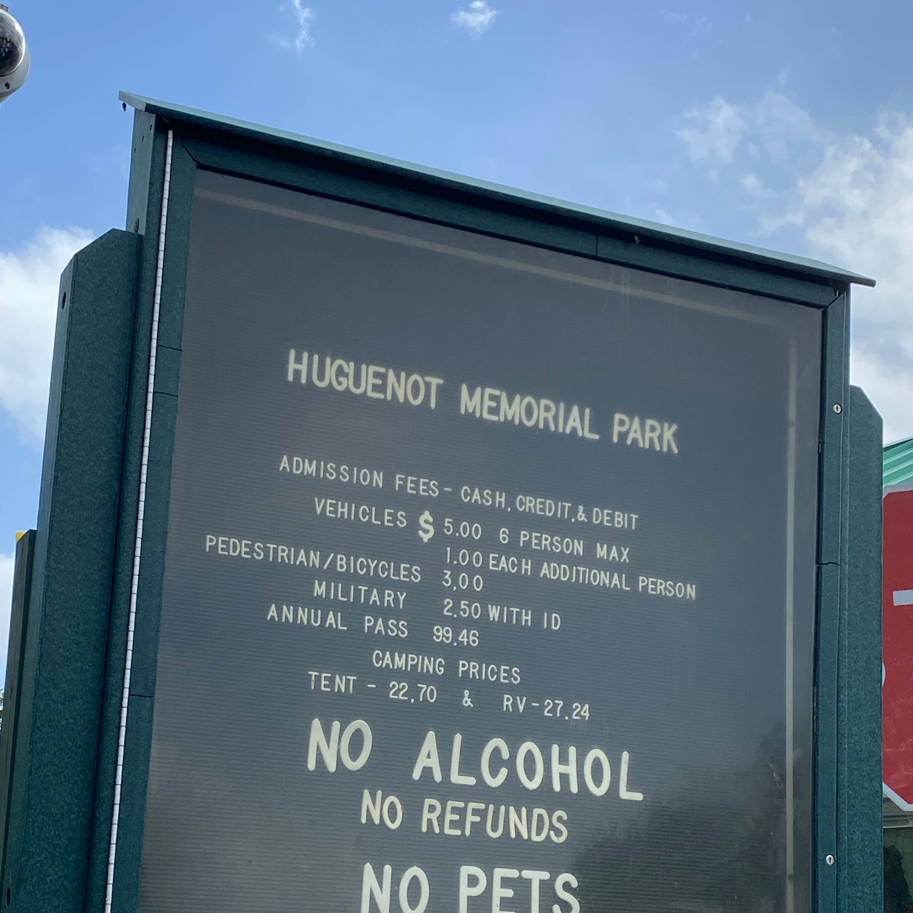 Huguenot Memorial Park Camping | Atlantic Beach, Florida