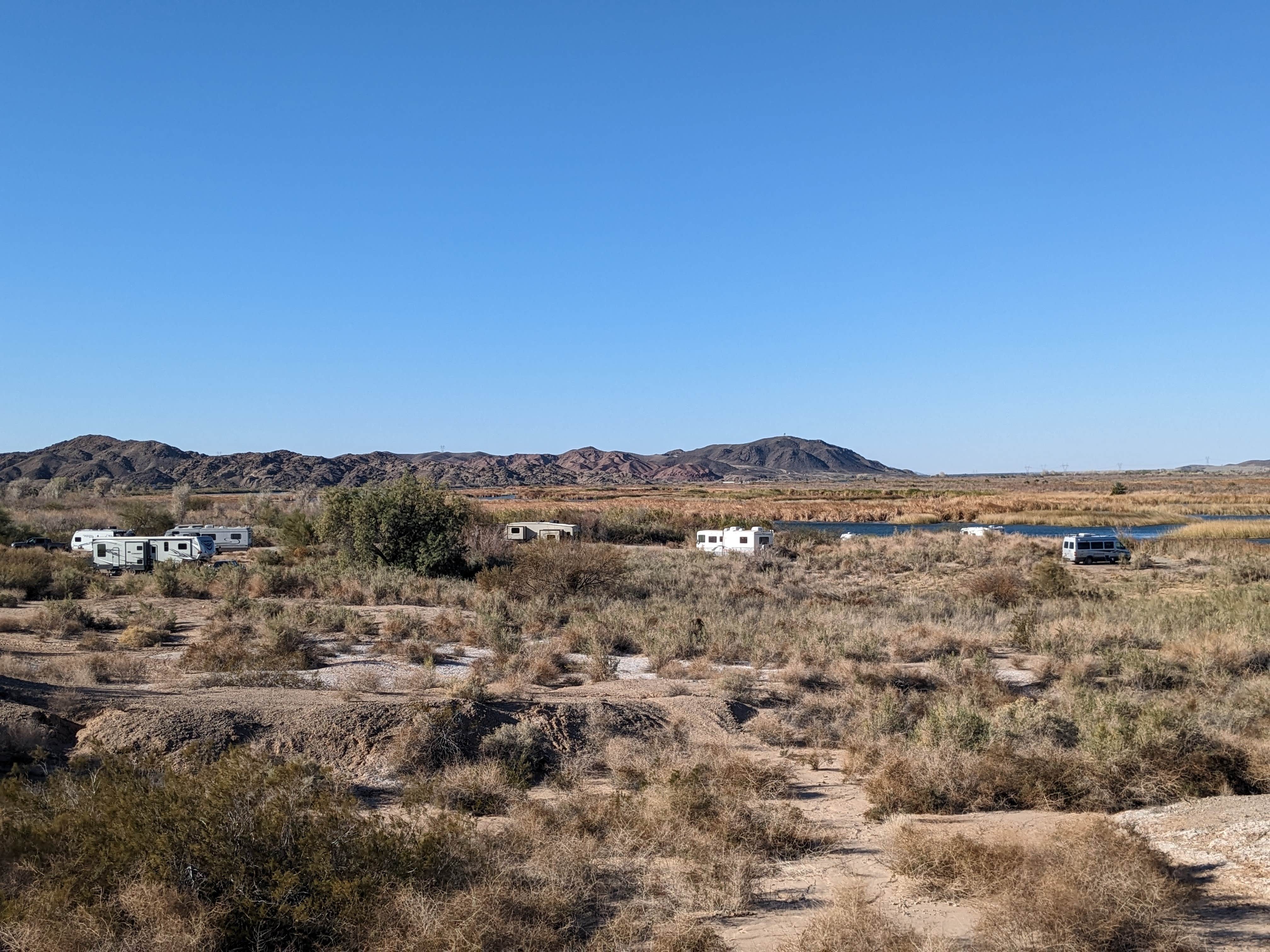 Lake Mittry Wildlife Designated Camping Area | Winterhaven, AZ