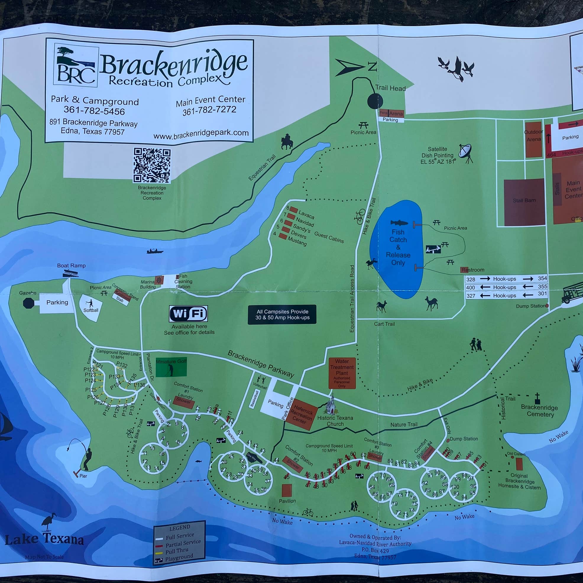 Brackenridge Recreation Complex Camping Edna Texas