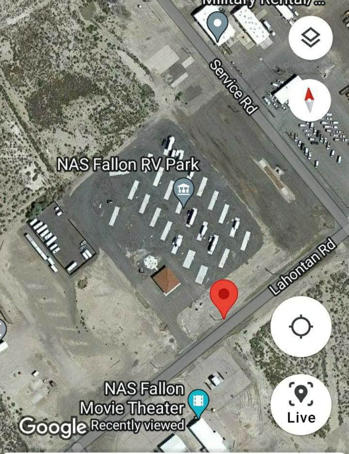 Military Park Fallon Naval Air Station Fallon RV Park and Recreation ...