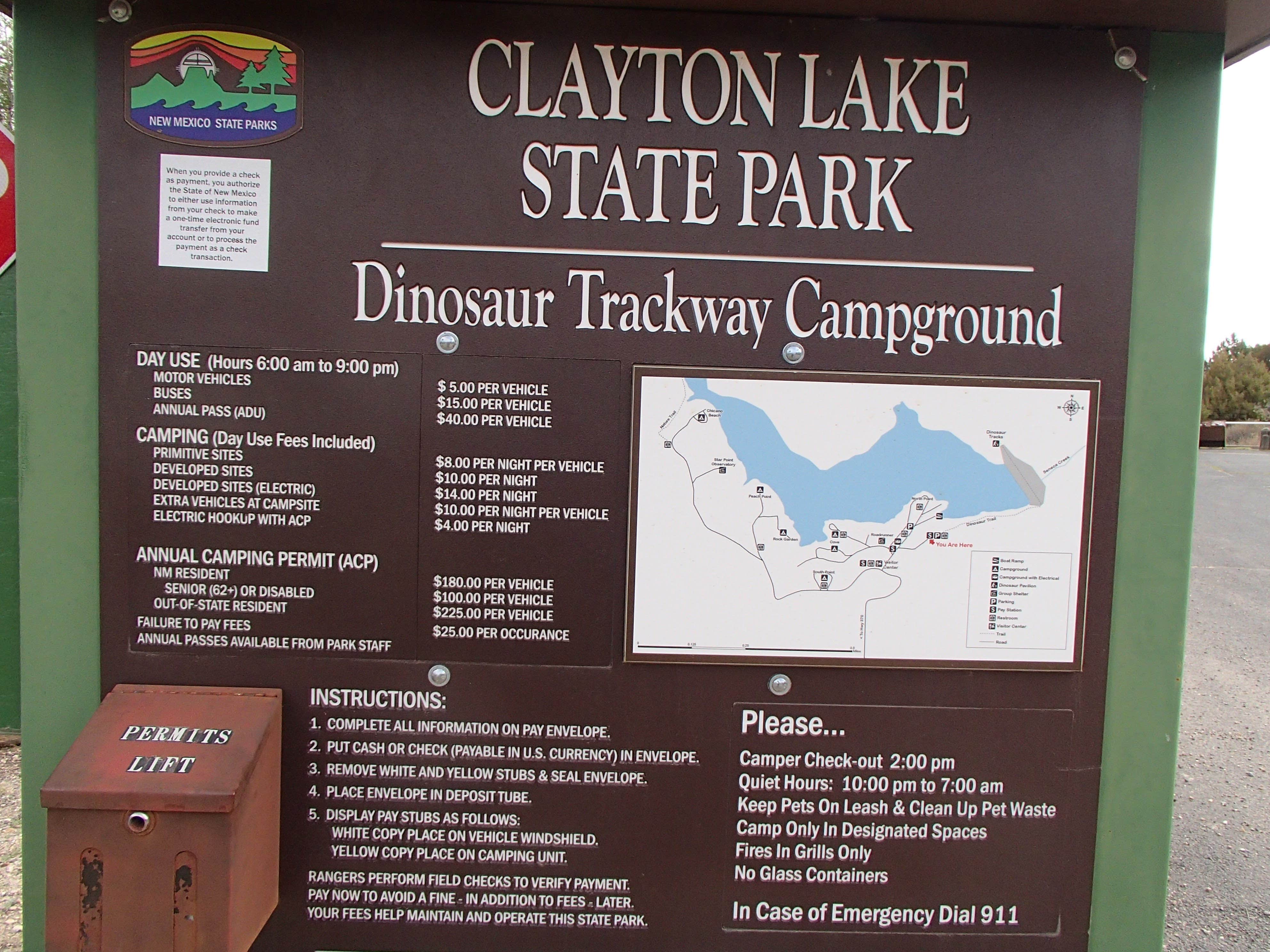 Clayton Lake State Park Campground | Clayton, New Mexico