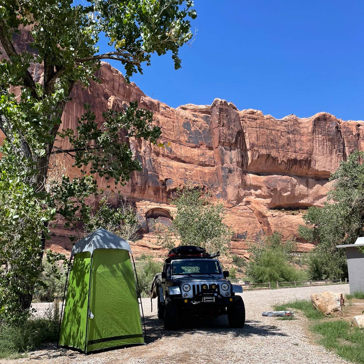 Goose Island Campground | Moab, Utah
