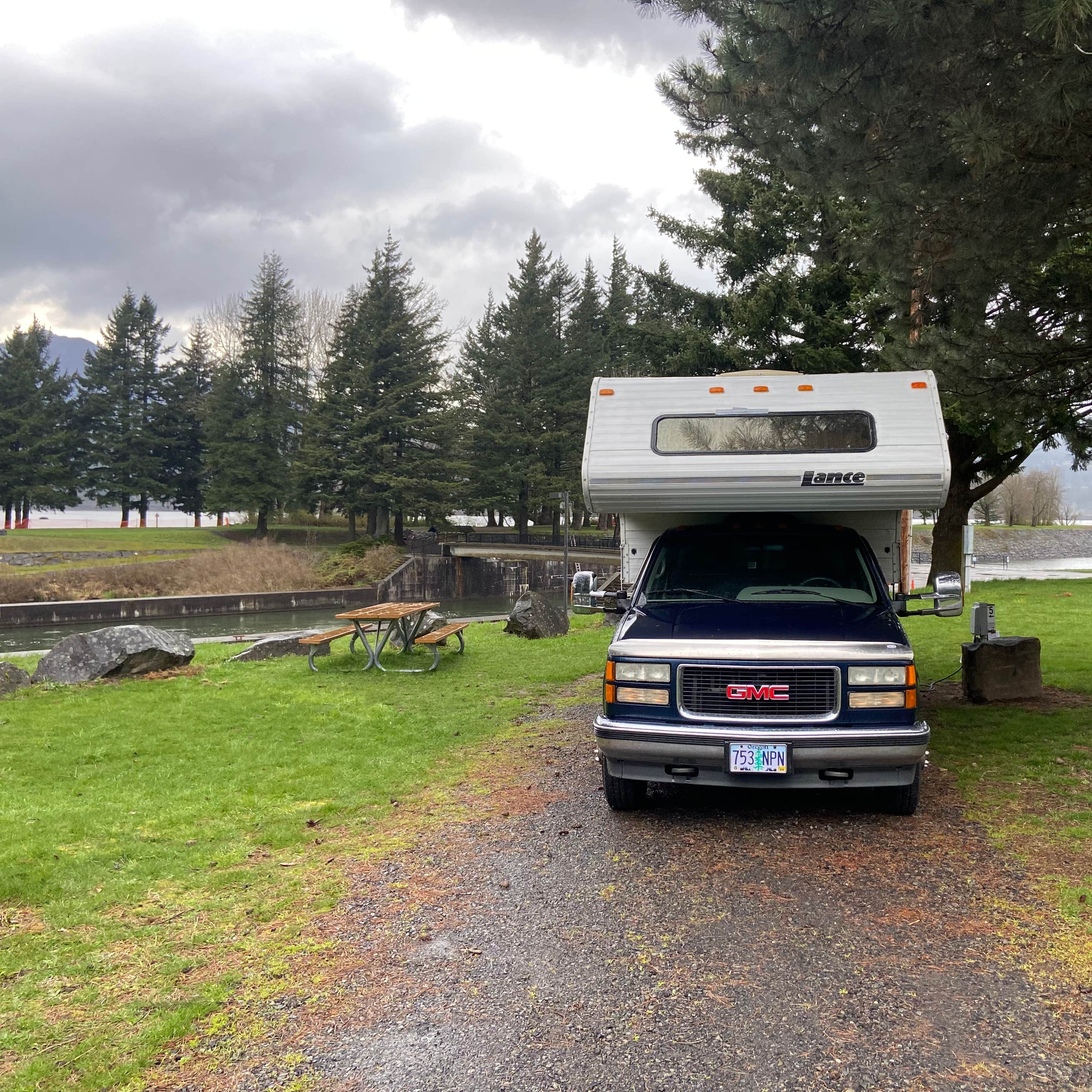 Port of Cascade Locks Campground | Cascade Locks, Oregon