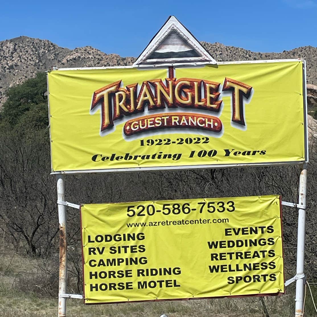 Triangle T Guest Ranch Camping | Dragoon, Arizona