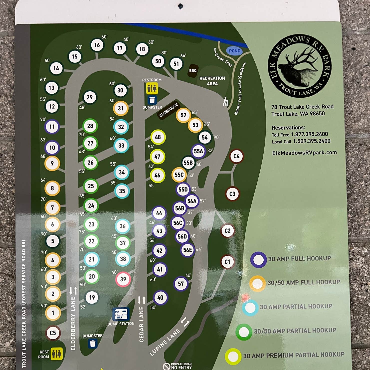 Elk Meadows RV Park | Trout Lake, Washington