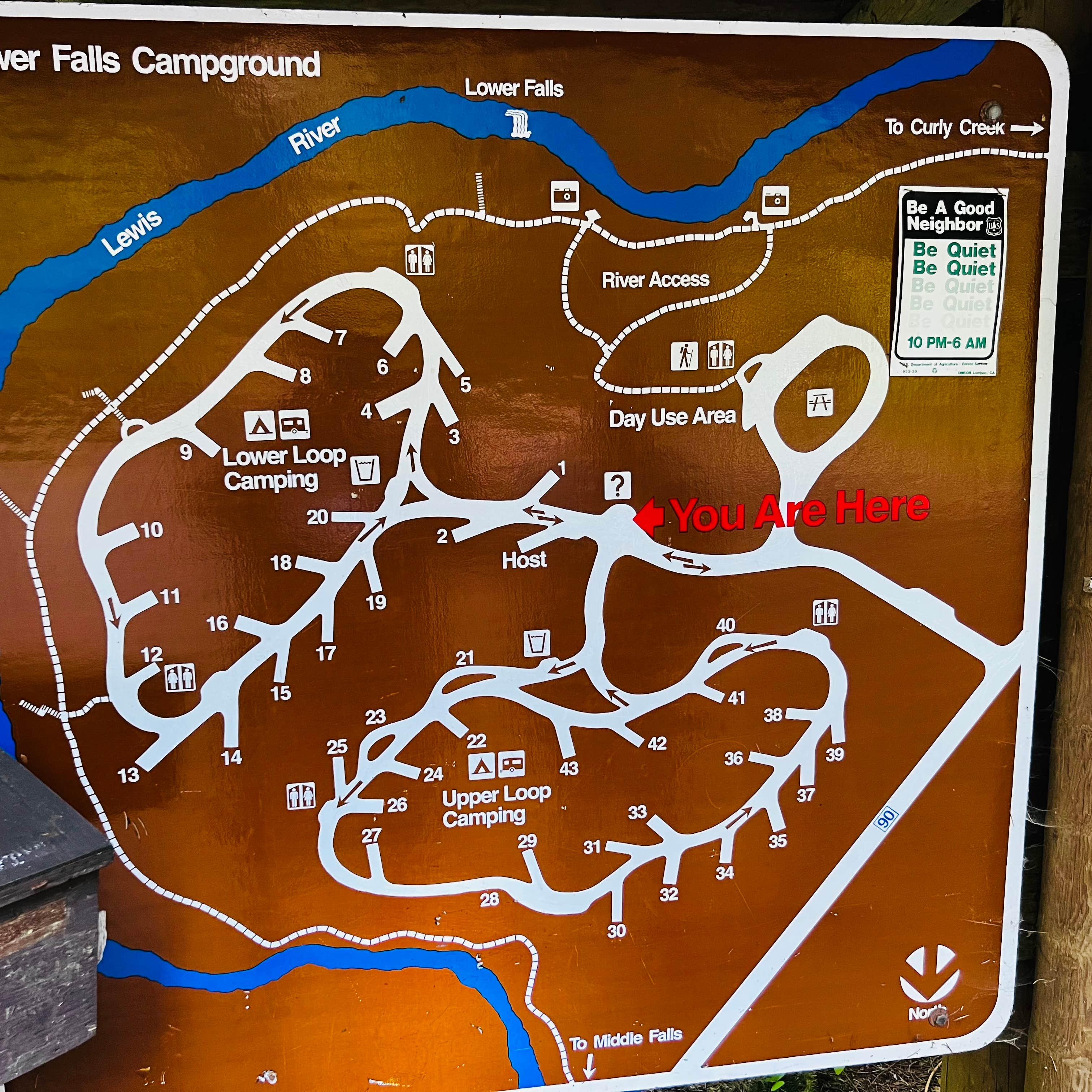 Lower Falls Campground | Trout lake, WA