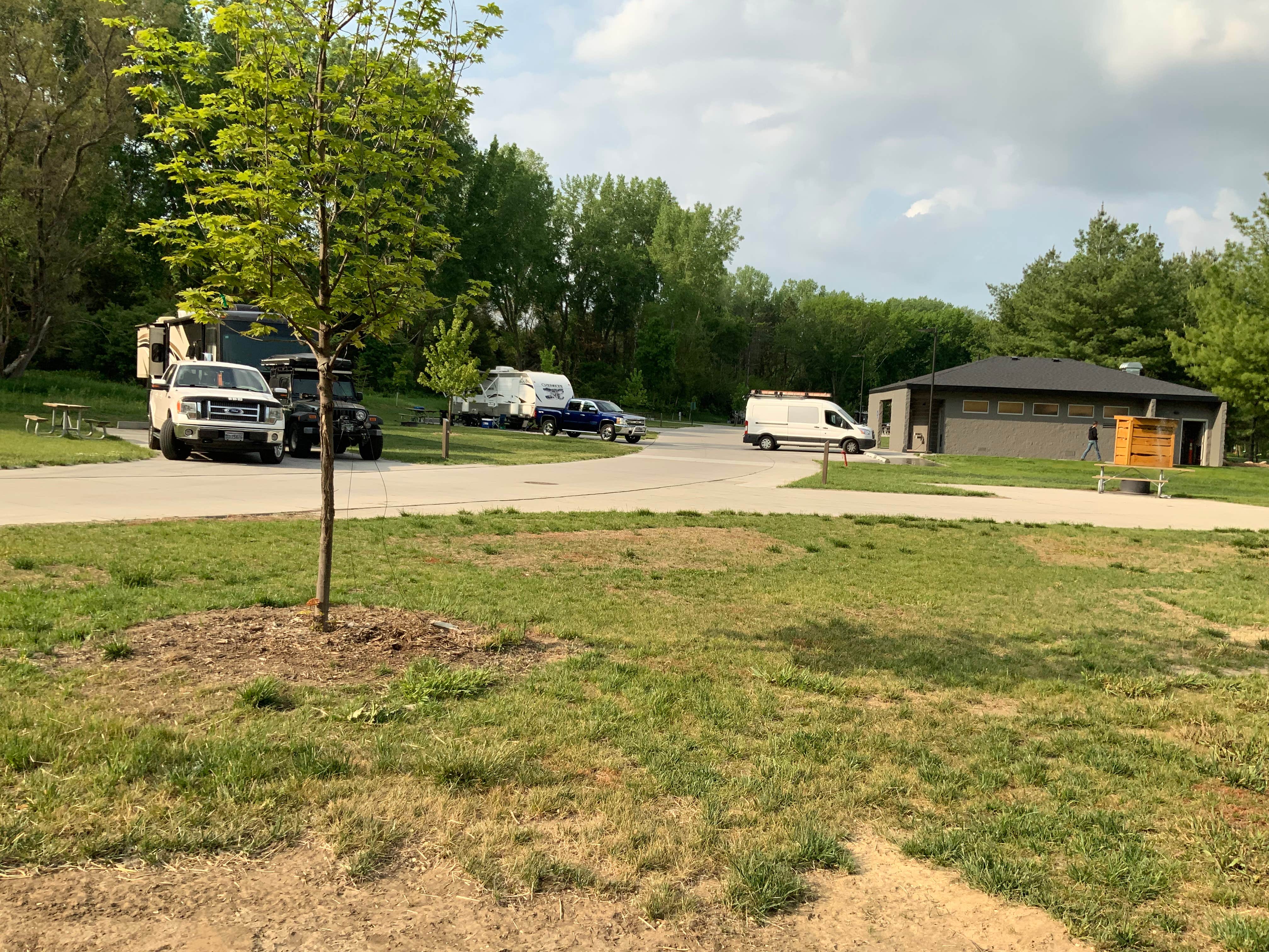 Lake Cunningham Campground | Omaha, Nebraska