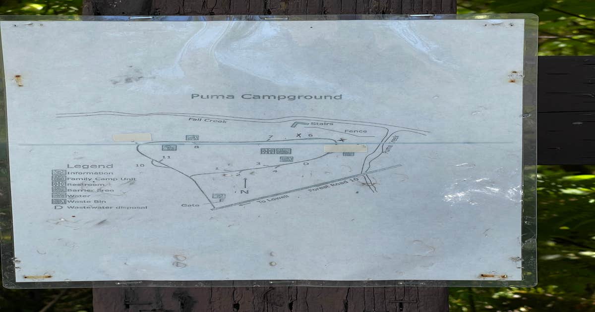 Puma Campground | Fall Creek, OR