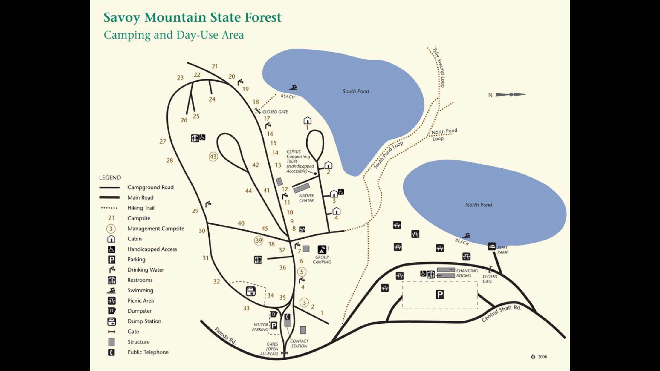 Savoy Mountain State Forest Campground | Florida, Massachusetts