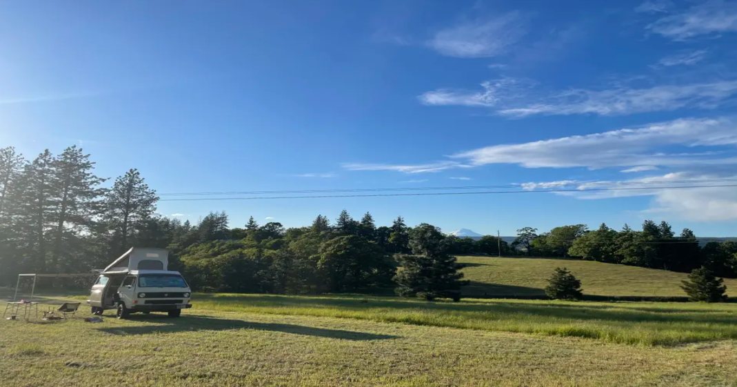 Van Life Campground @ Roots Rise Farmstead | Lyle, WA
