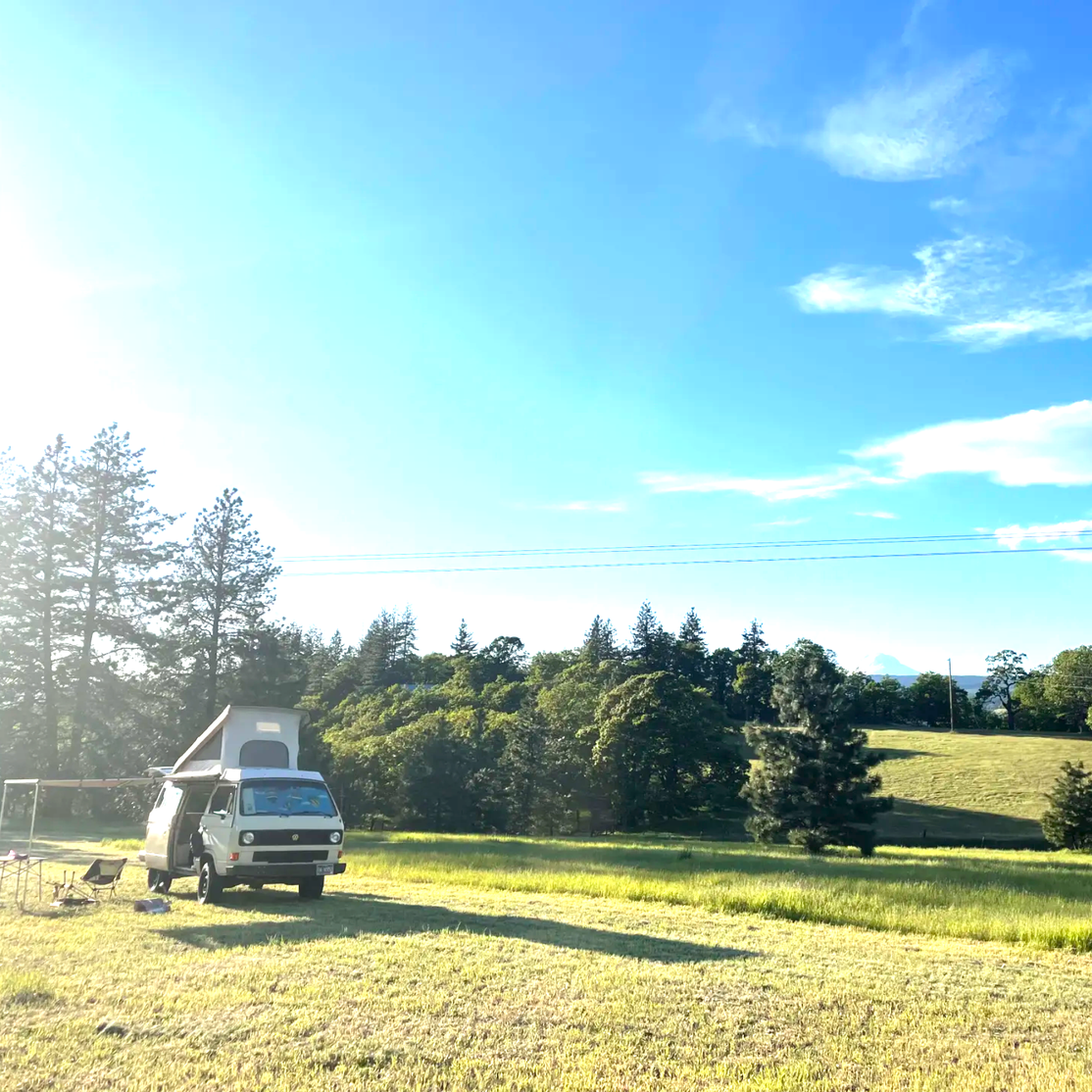 Van Life Campground @ Roots Rise Farmstead | Lyle, WA