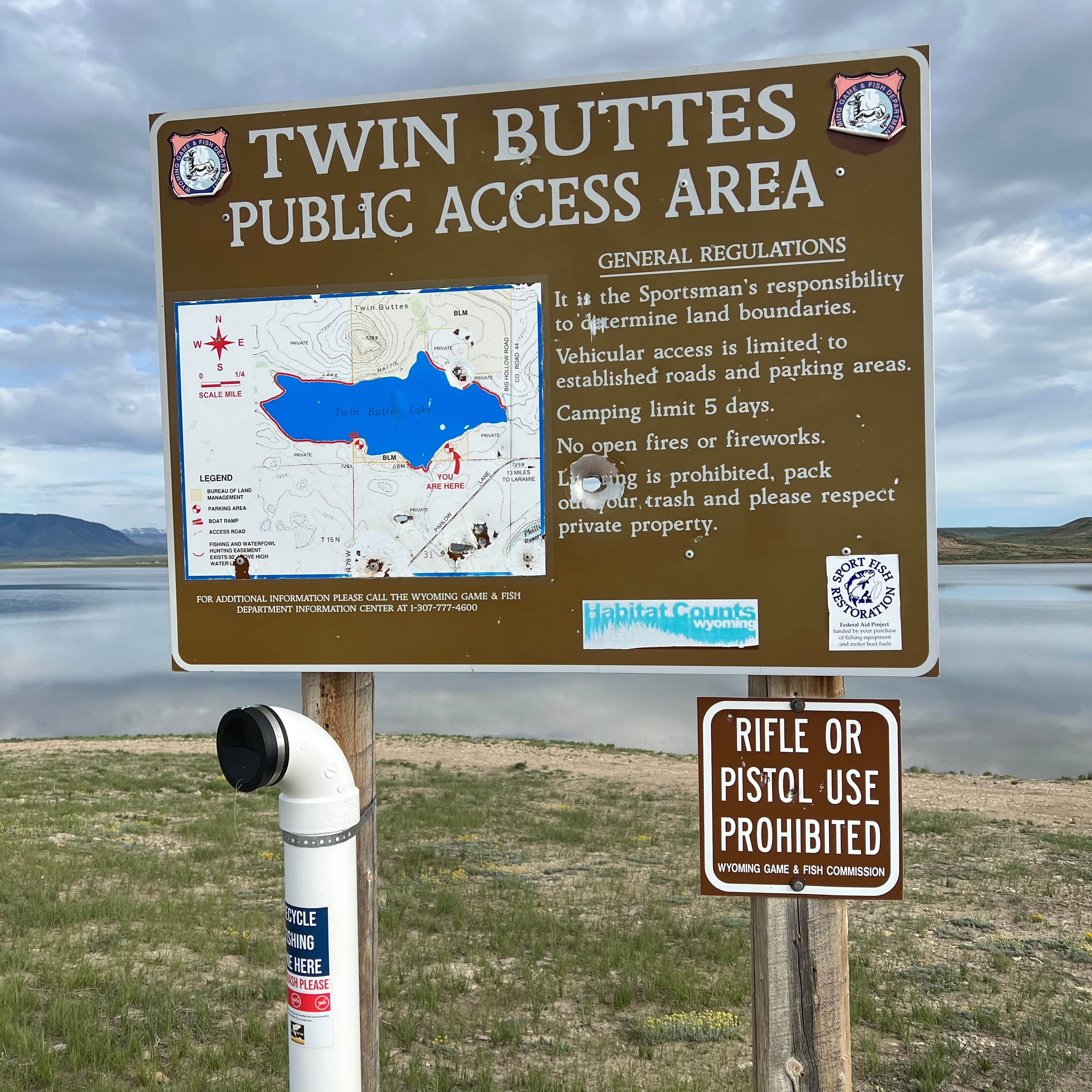Twin Buttes Reservoir Camping | Laramie, WY