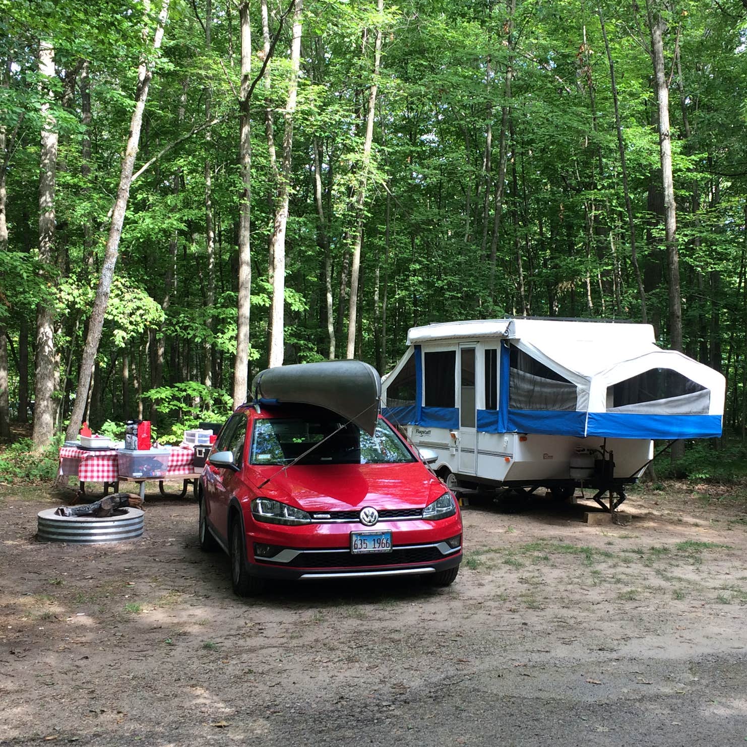 Newaygo State Park Campground | Morley, Michigan