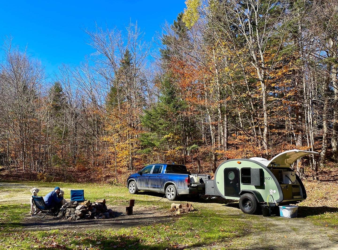 Statton Pond Camp on Forest Road 71 | Sunderland, VT