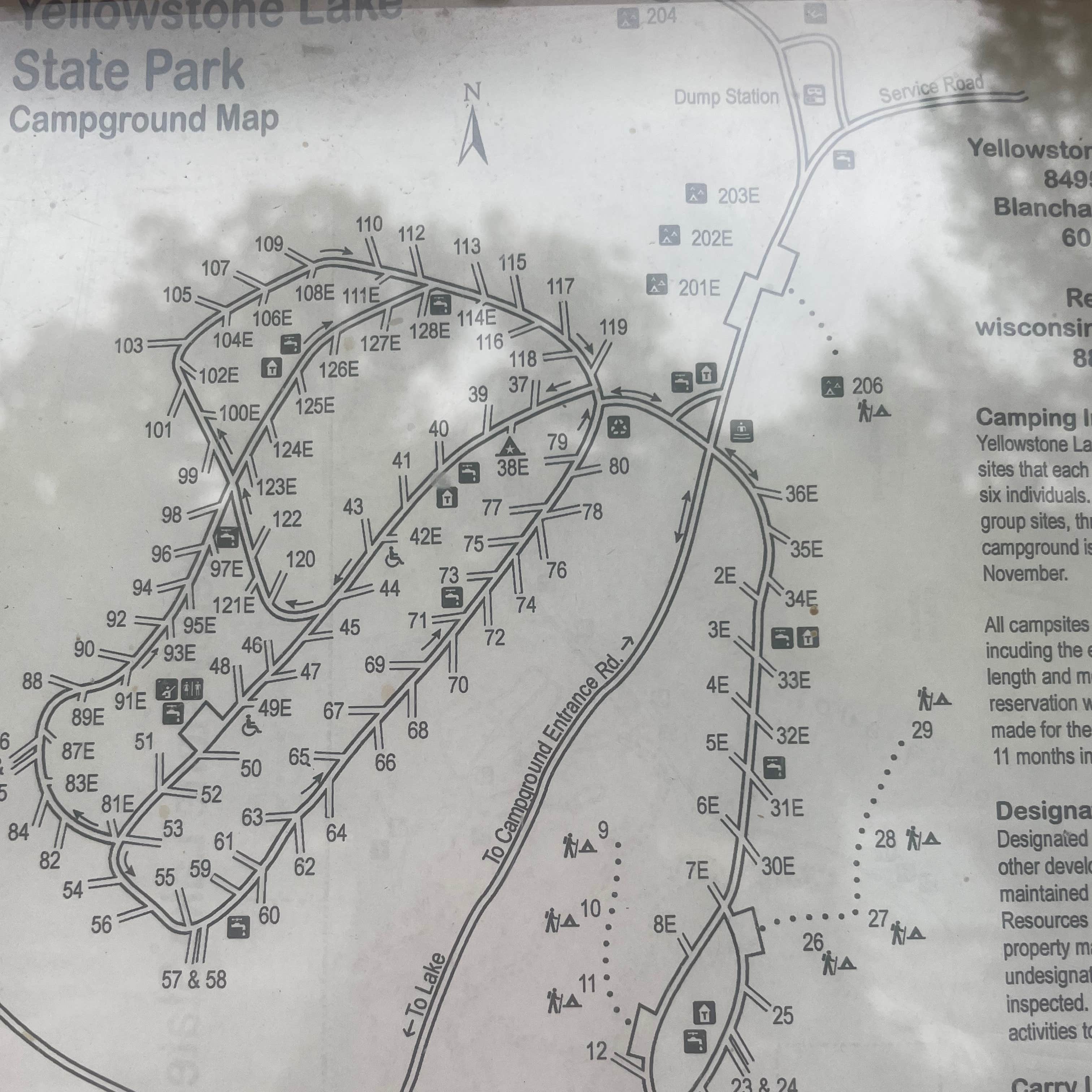 Yellowstone Lake State Park Campground | Blanchardville, Wisconsin