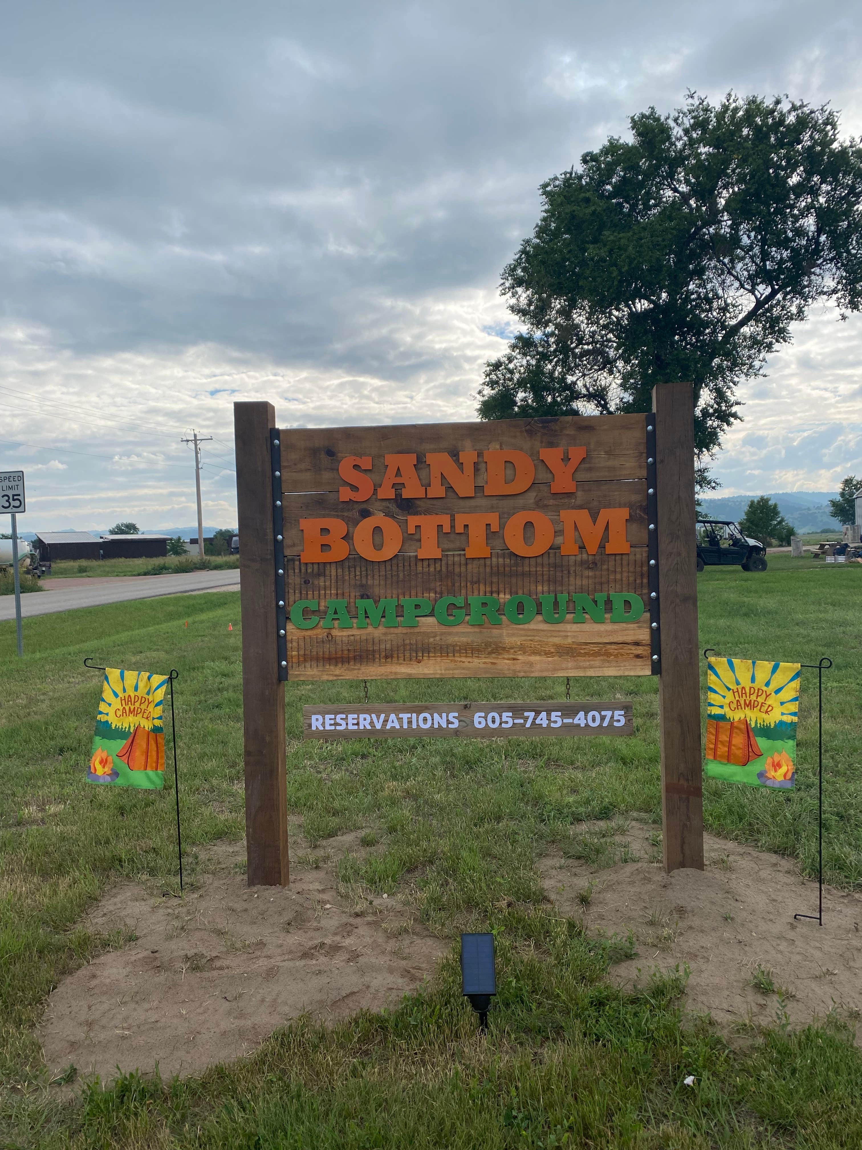 Sandy Bottom Campground | Hot Springs, SD