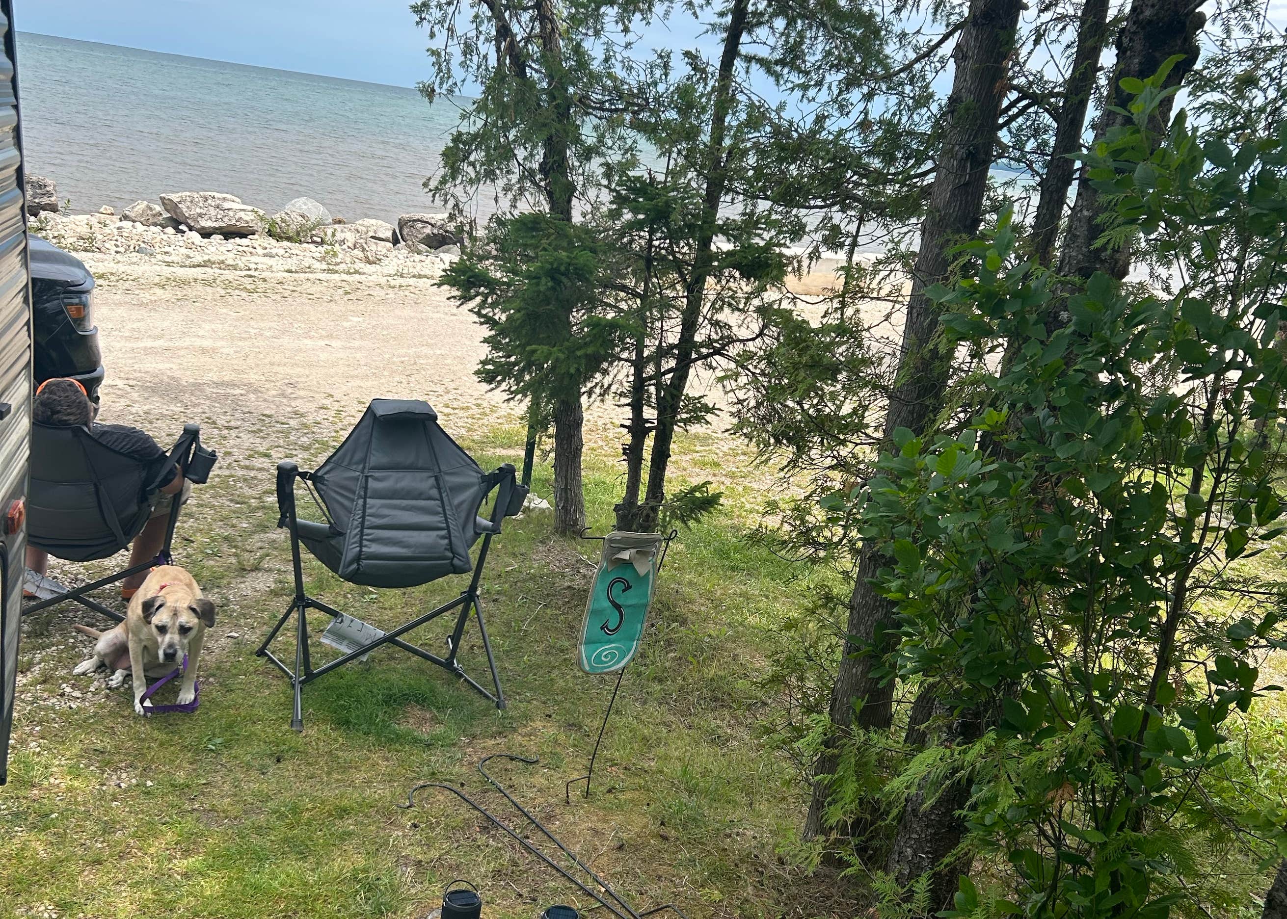 Castle Rock Lakefront Mackinac Trail Campground Camping | The Dyrt