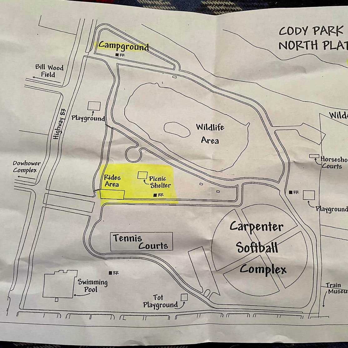 Cody City Park Campground | North Platte, NE