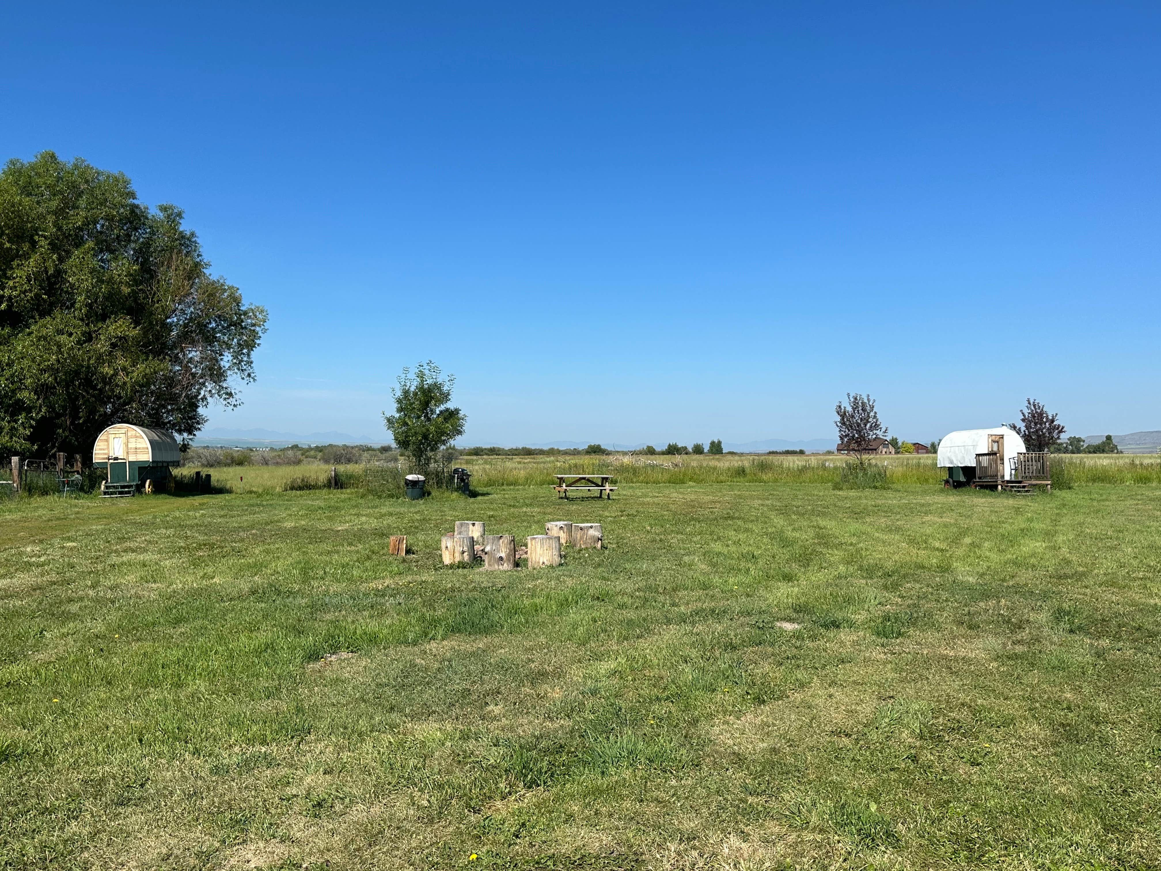 Serenity Sheep Farm Stay Camping | Belgrade, MT