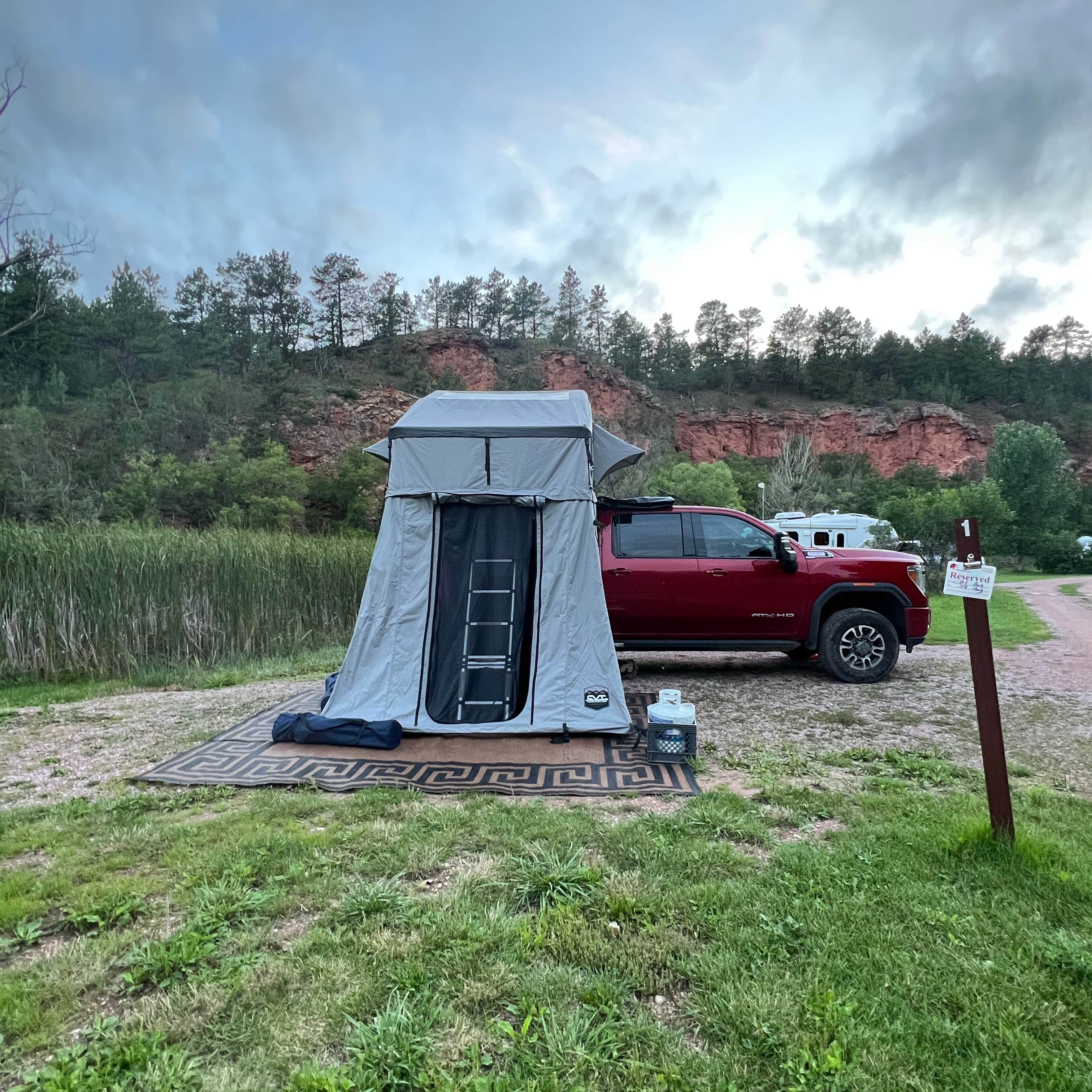 Cold Brook Lake Campground | Hot Springs, South Dakota