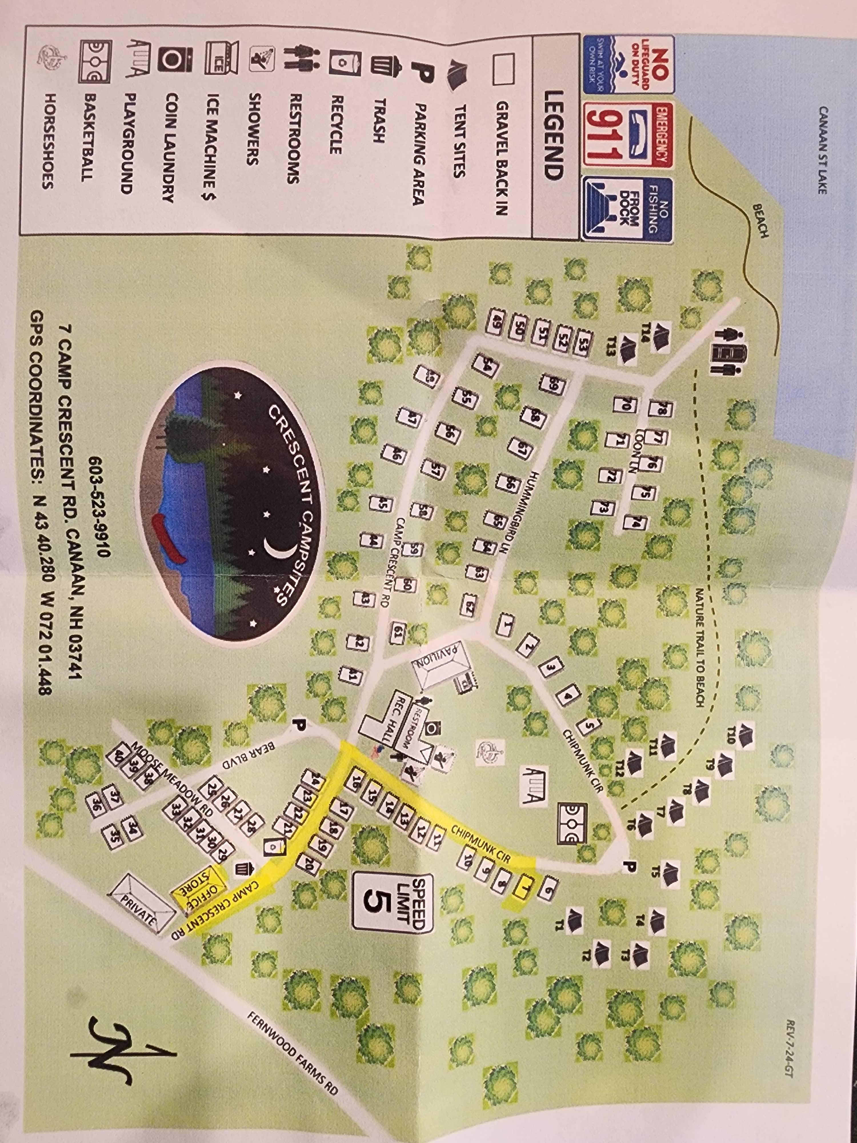 Crescent Campsites | Canaan, NH