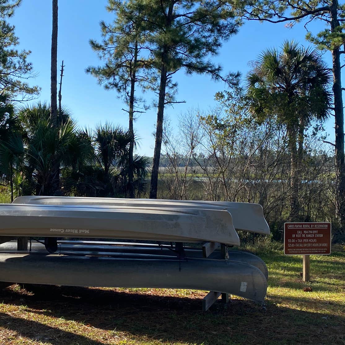 Faver-Dykes State Park Campground | Palm Coast, Florida