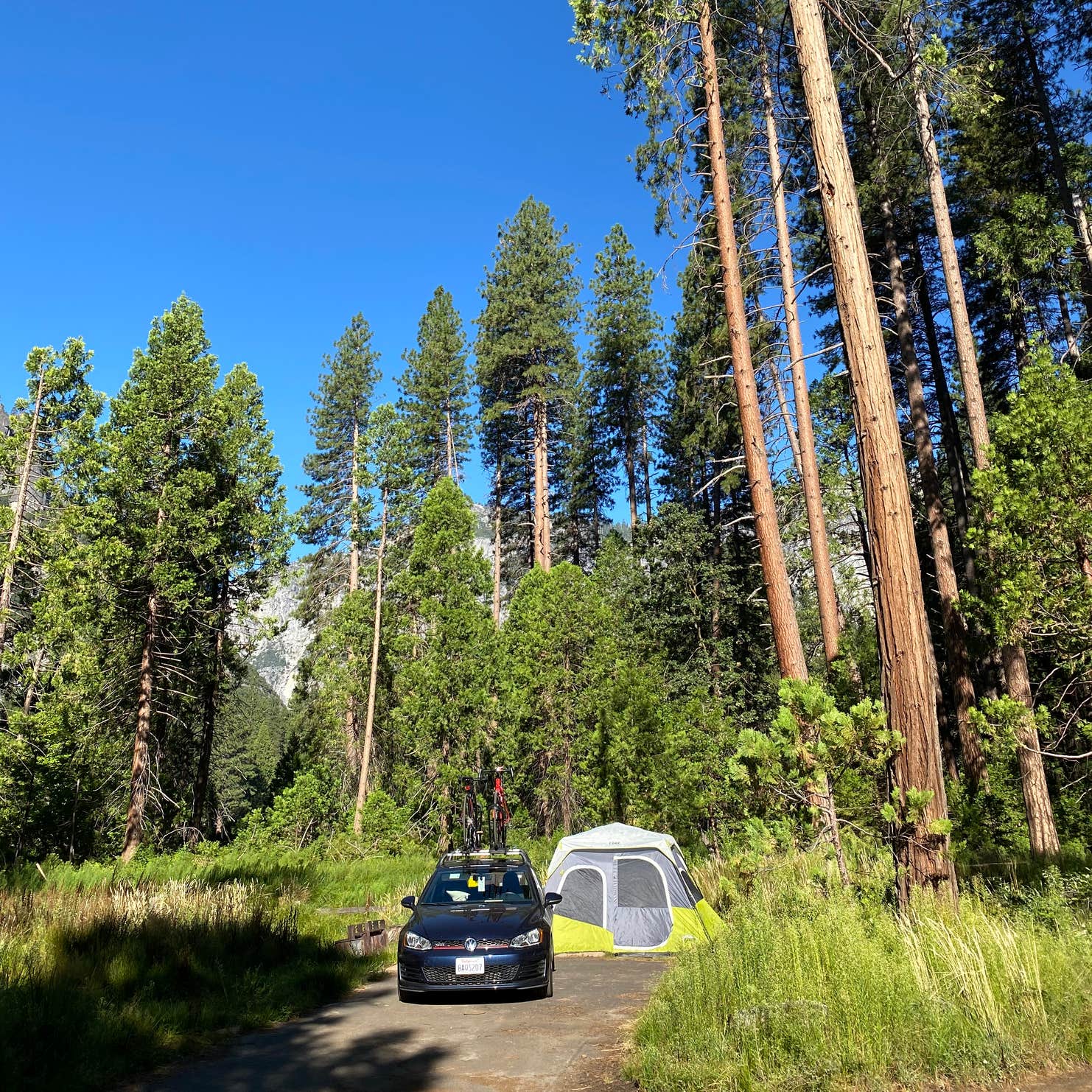 Lower Pines Campground — Yosemite National Park | Yosemite Valley ...