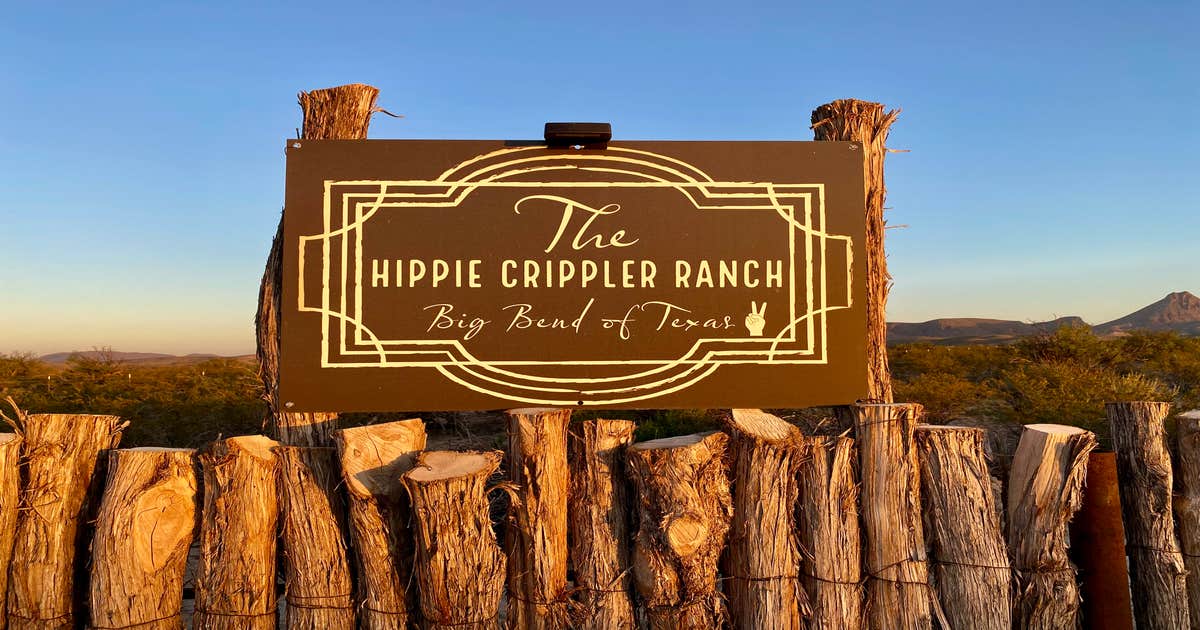 The Hippie Crippler Ranch Camping | Terlingua, TX