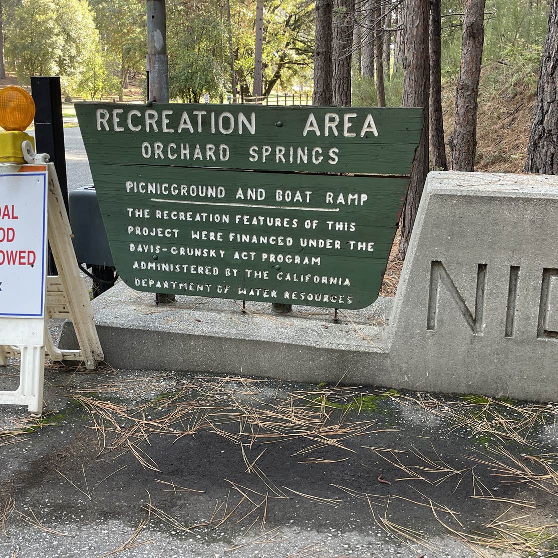 Orchard Springs Campground | Pinecrest, California