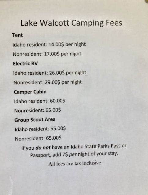 Lake Walcott State Park Campground | Minidoka, Idaho