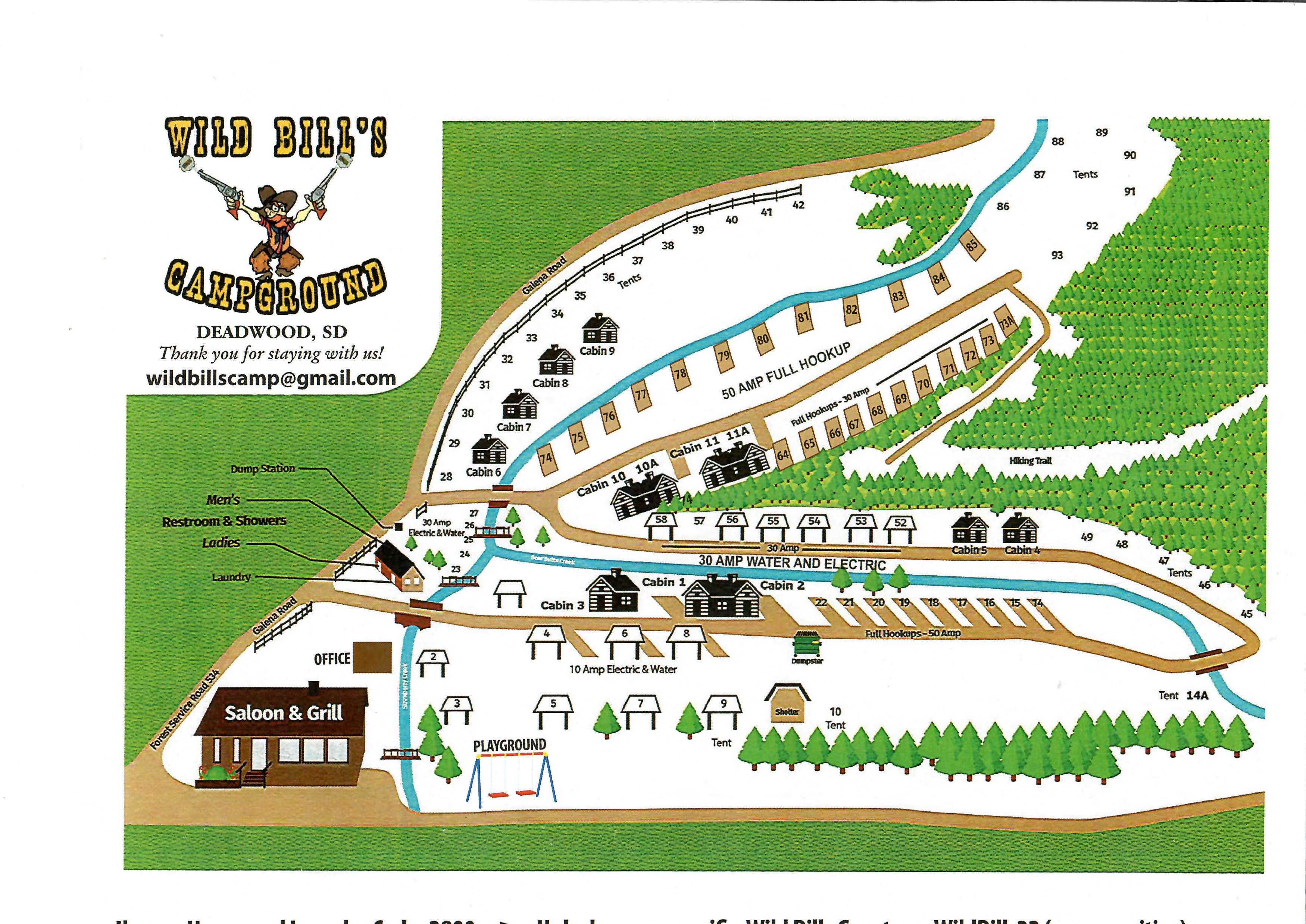 Wild Bill's Campground | Deadwood, SD