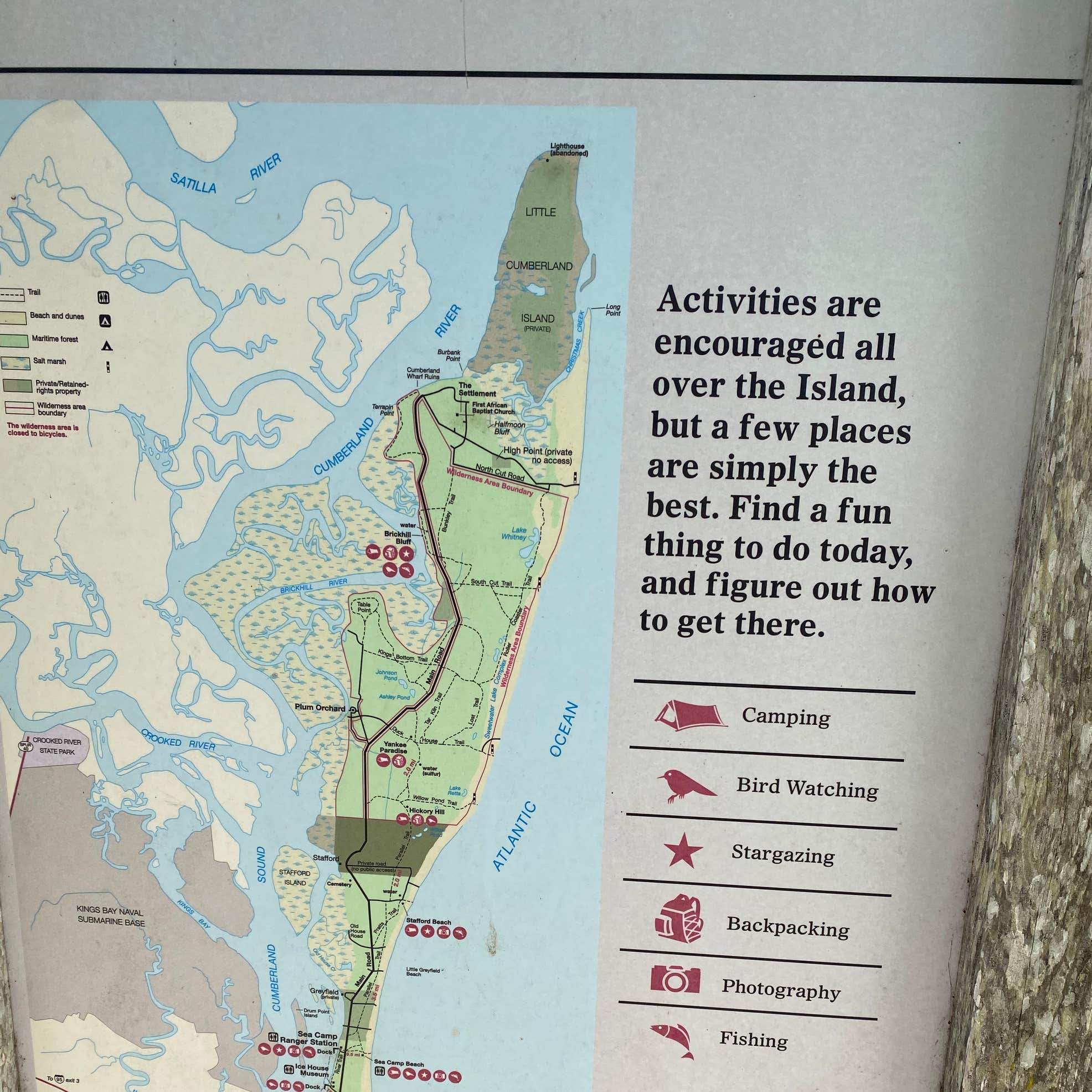 Sea Camp Campground — Cumberland Island National Seashore | Fernandina ...