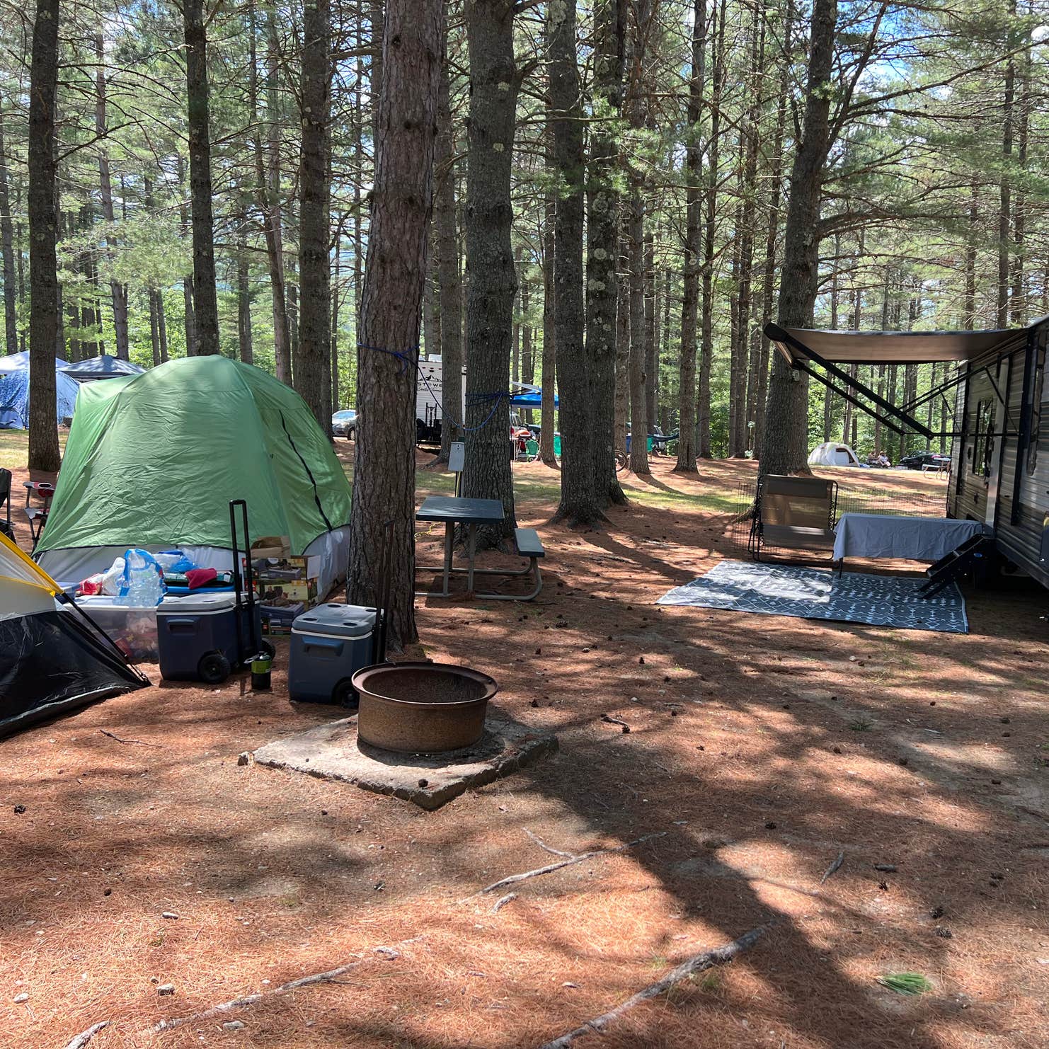 Pleasant River Campground West Bethel Maine