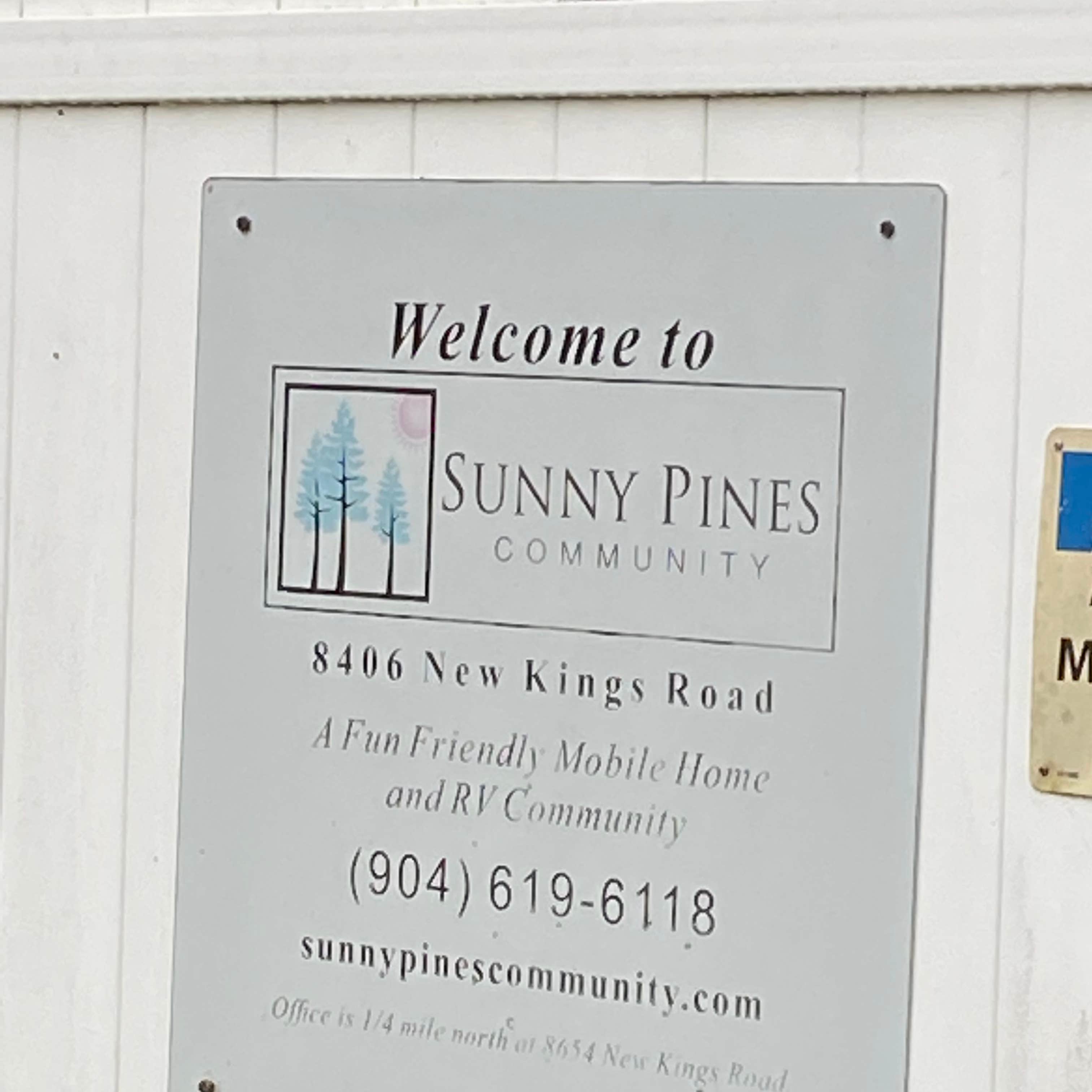 Sunny Pines RV Park | Jacksonville, Florida